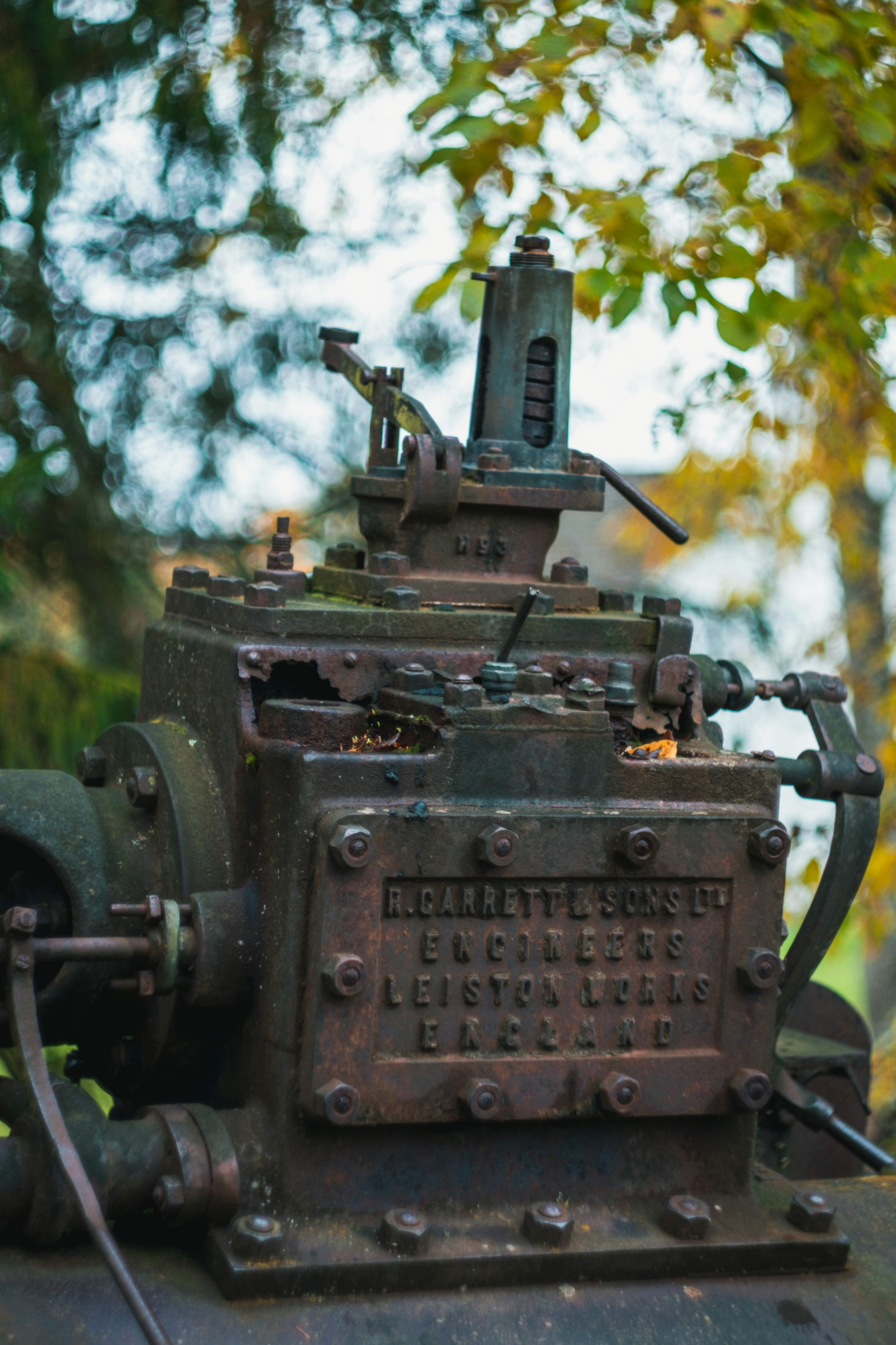 Rusting Guardian: An Old Machine’s Quiet Strength