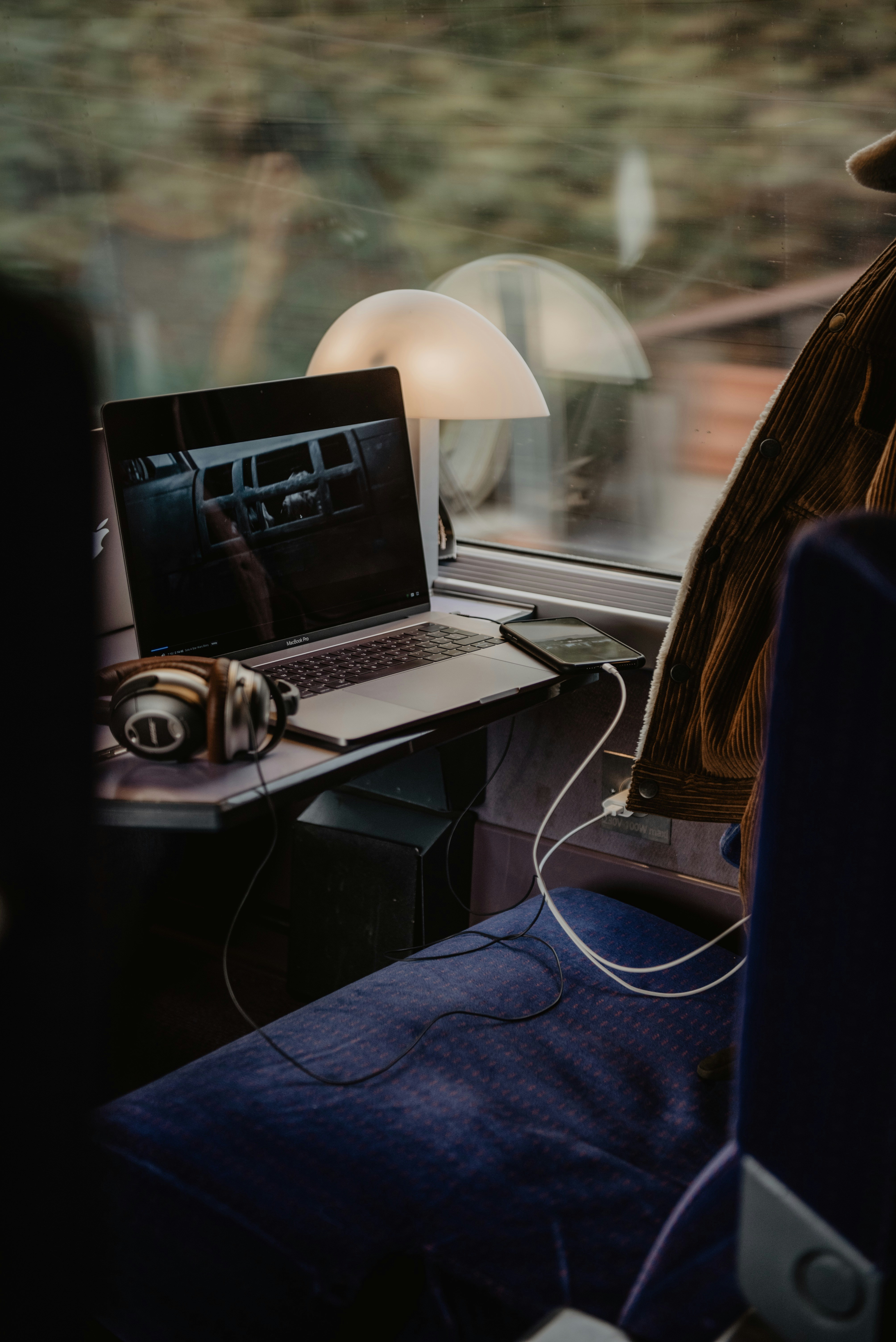 Black and silver laptop computer on white table photo – Free Work in ...