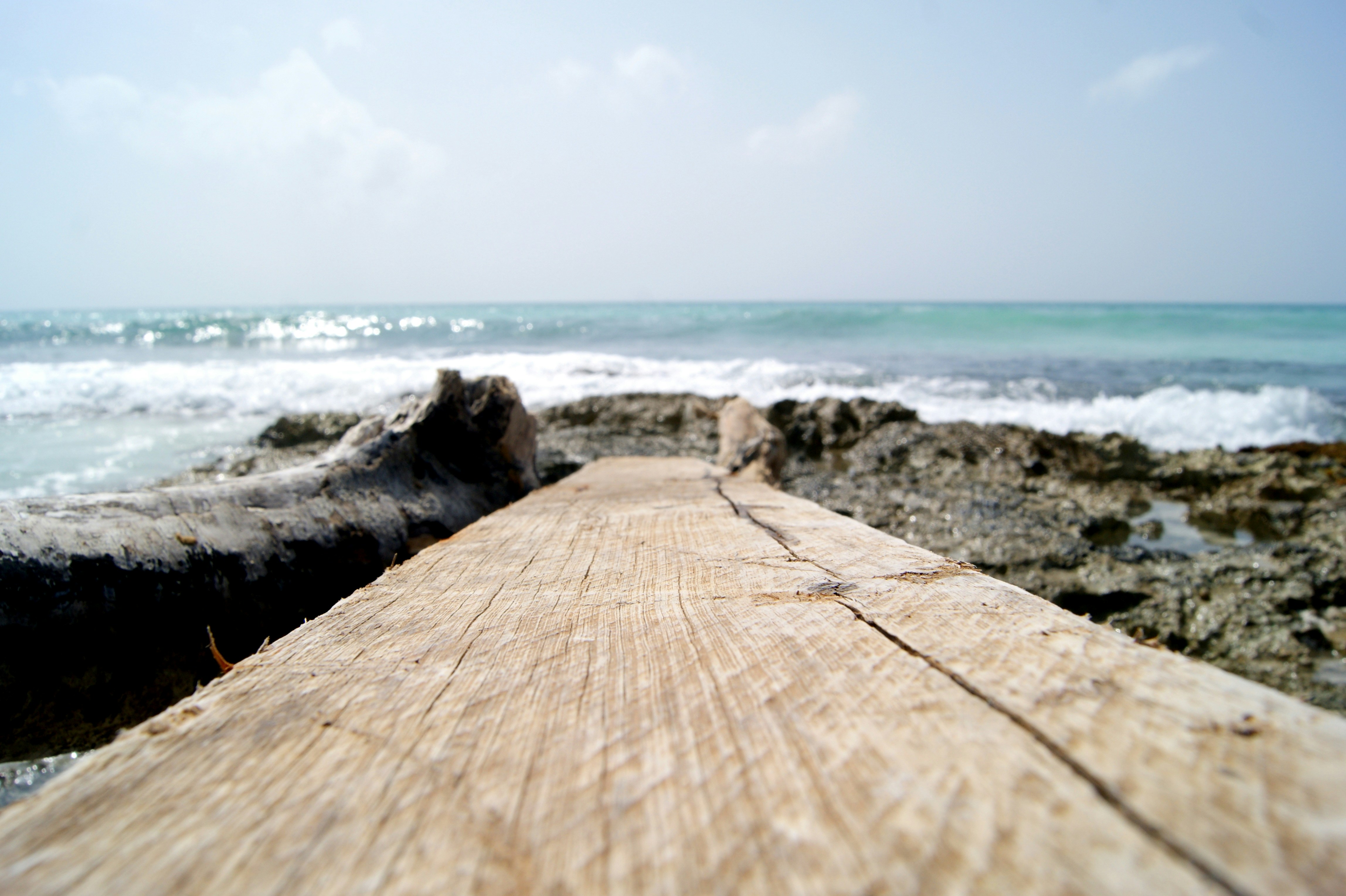 Brown wooden dock near body of water during daytime photo – Free Cancún ...