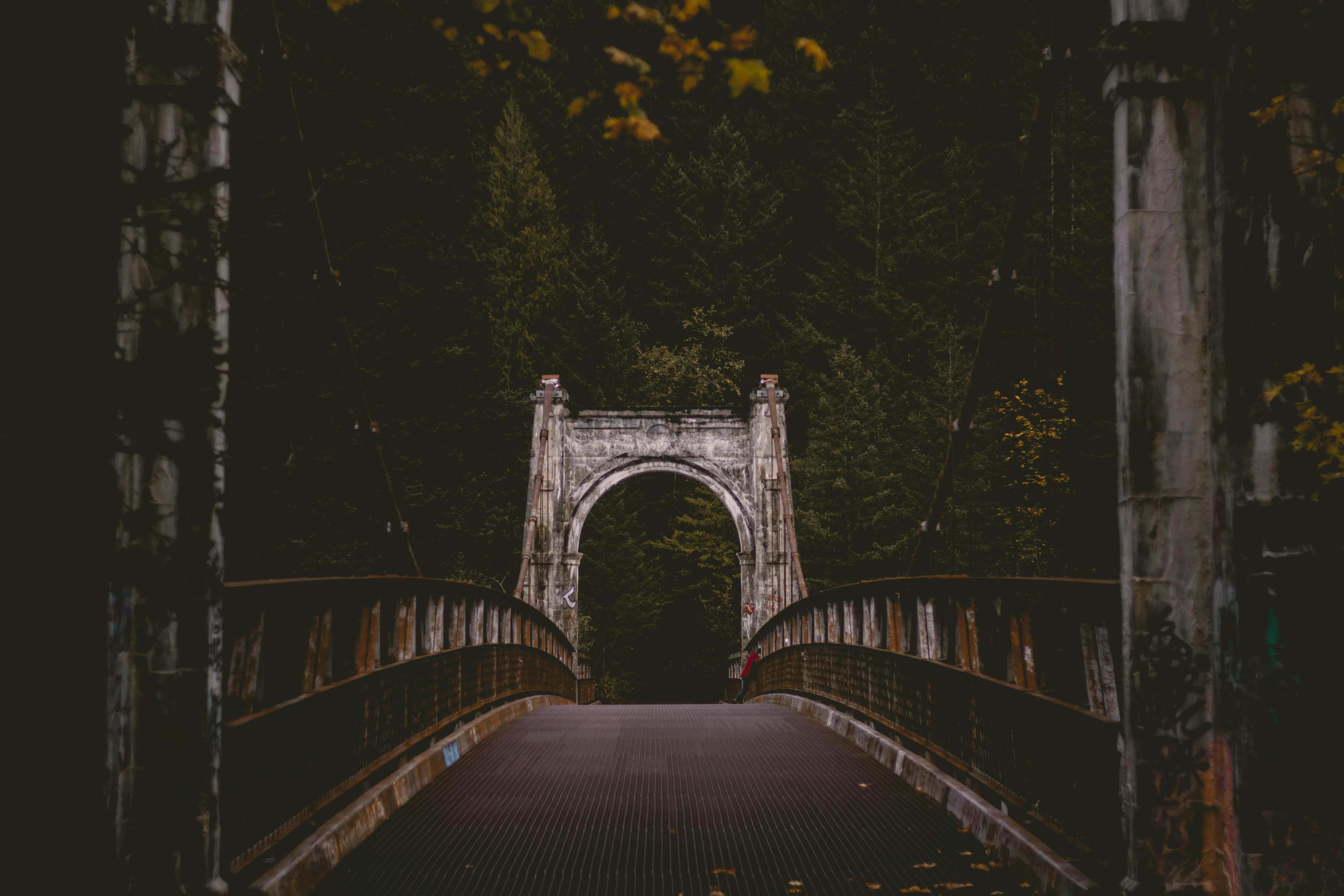 Dark Creepy Old Bridges