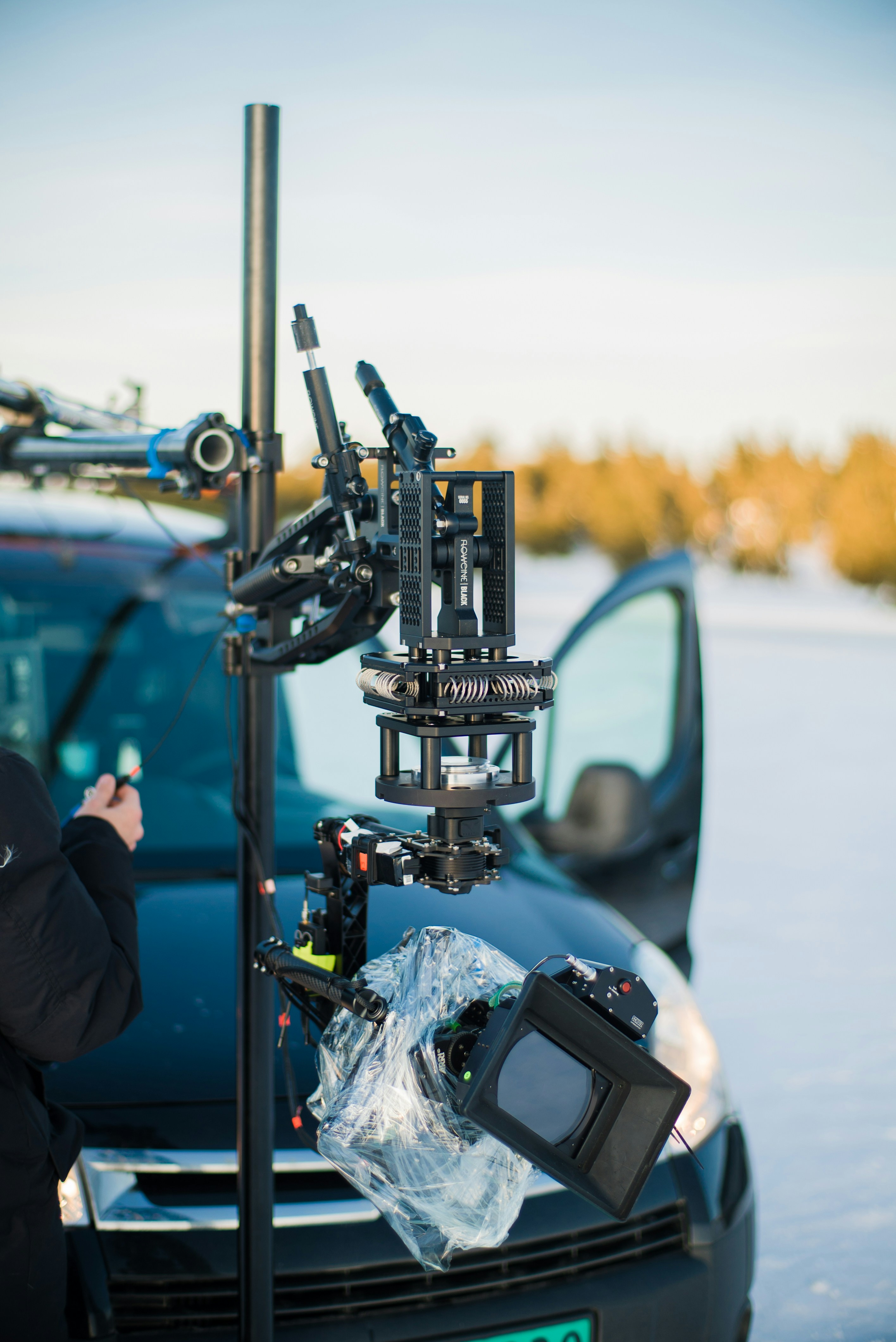 Winter On-Location Rig: A Van-Bound Studio in the Snow