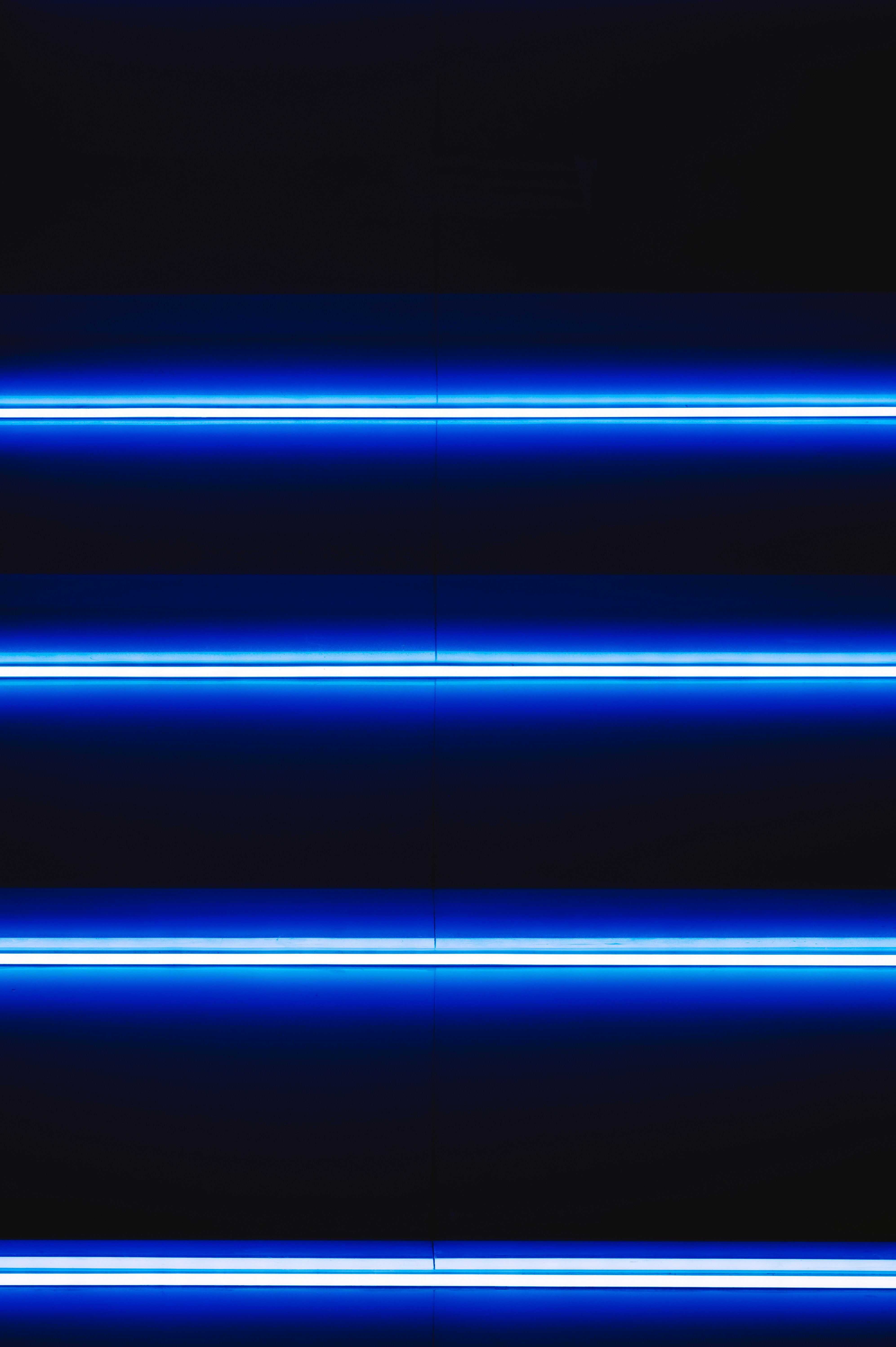 Plain Neon Blue Wallpaper