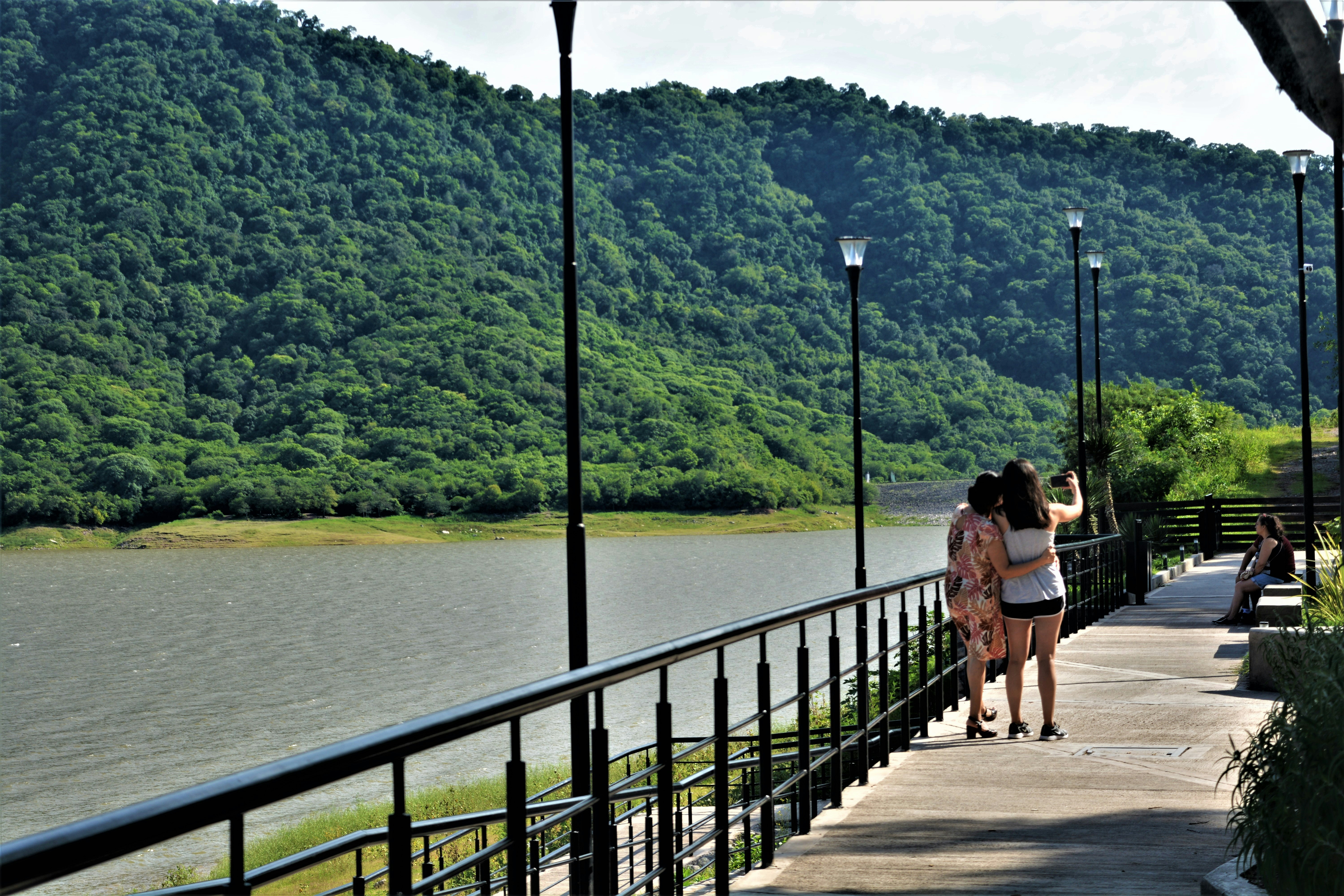 Serene Riverside Stroll