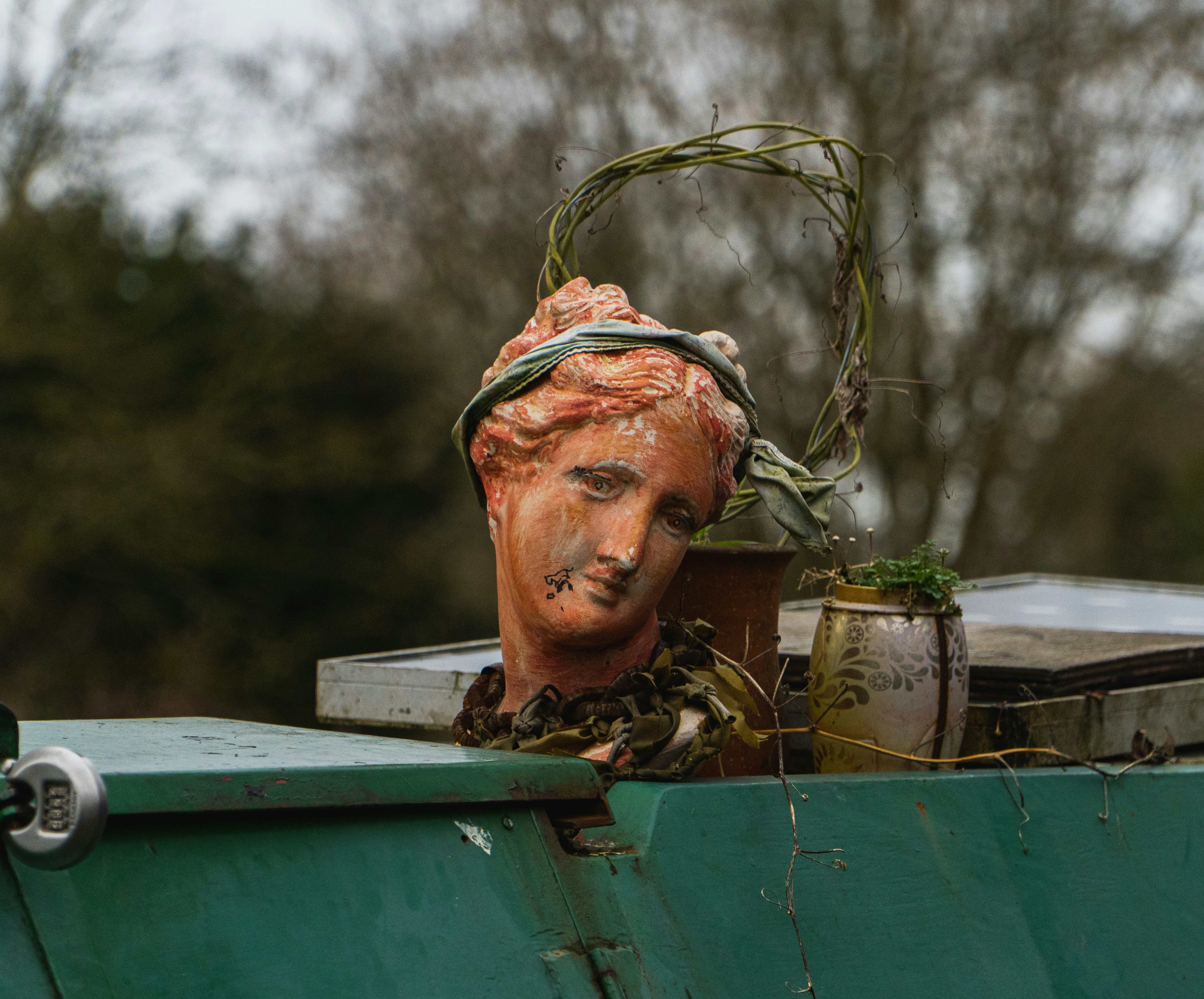 Whispers of Time: A Forgotten Sculpture's Tale