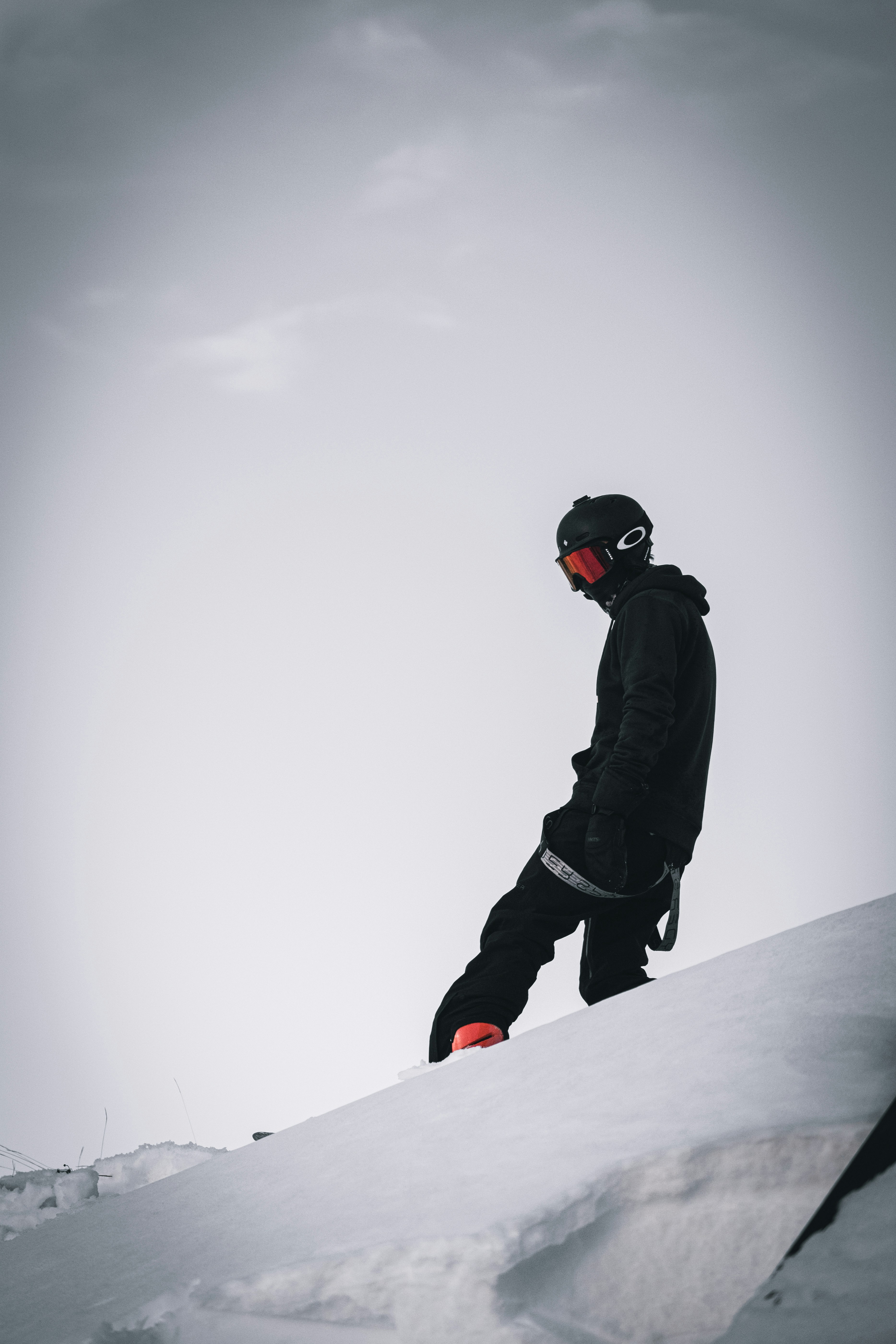 All Black Snowboard
