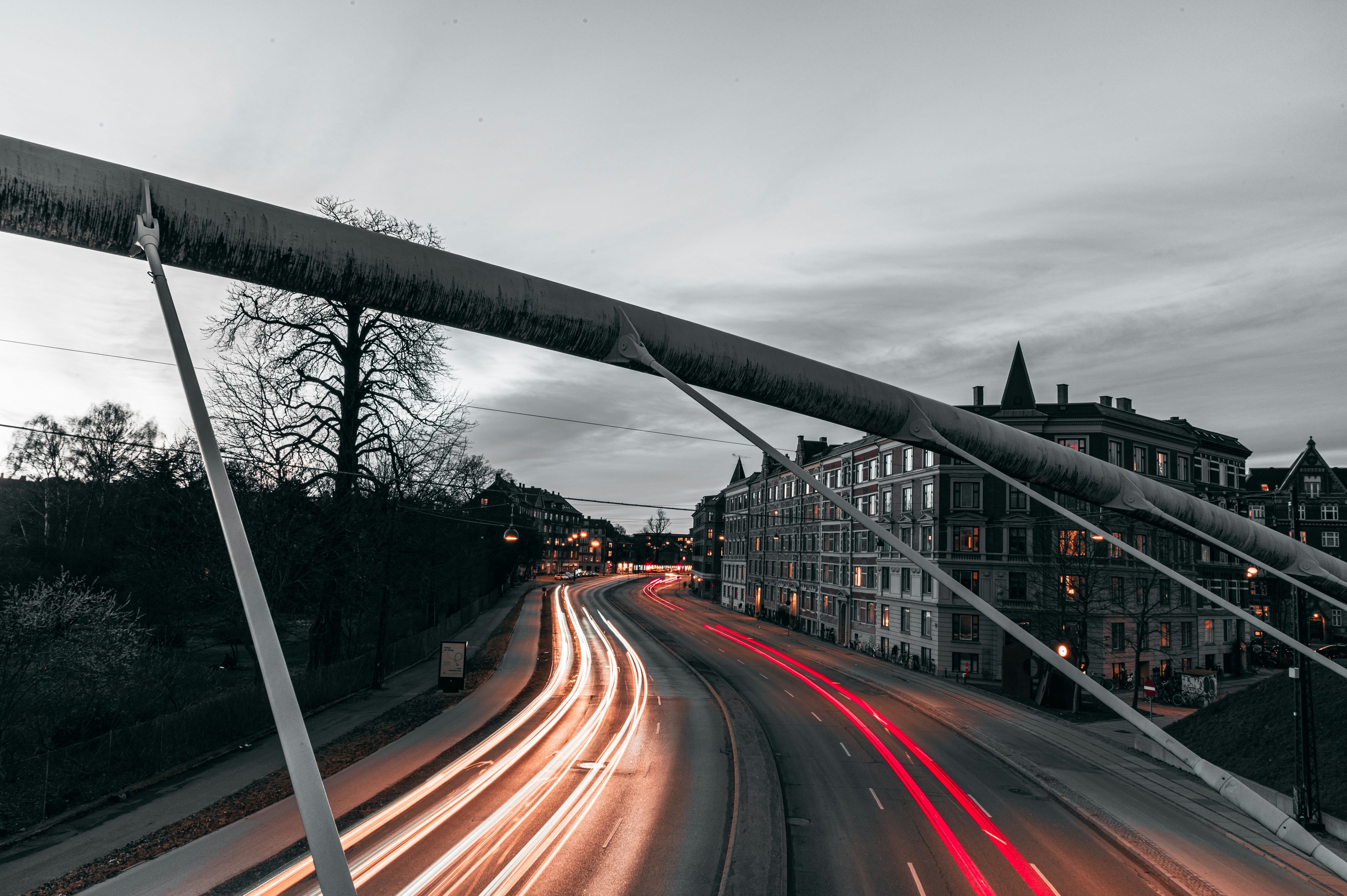 Time lapse photography of cars on road during night time photo – Free ...