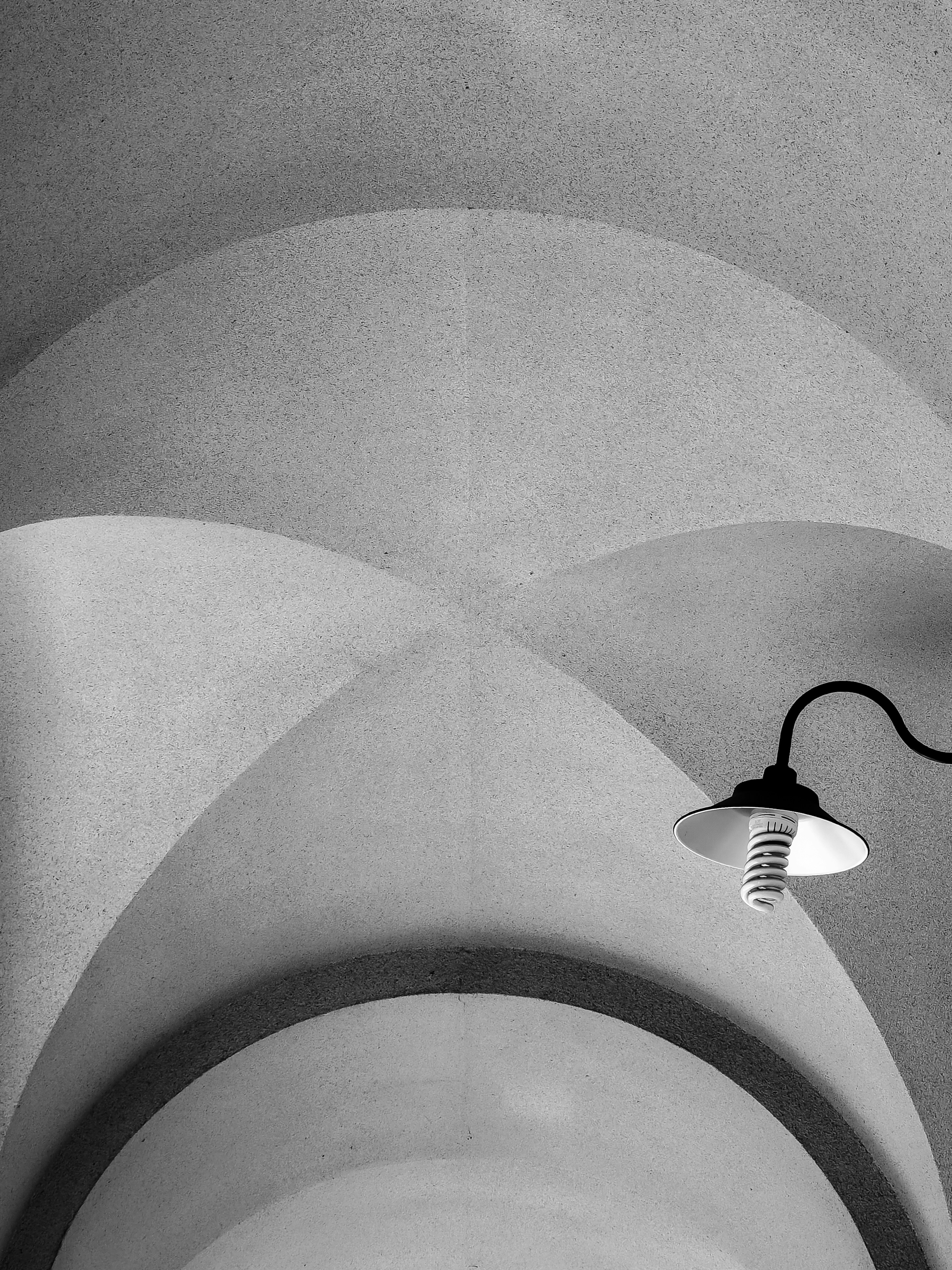 Overlapping Archways: A Subtle Play of Light and Geometry