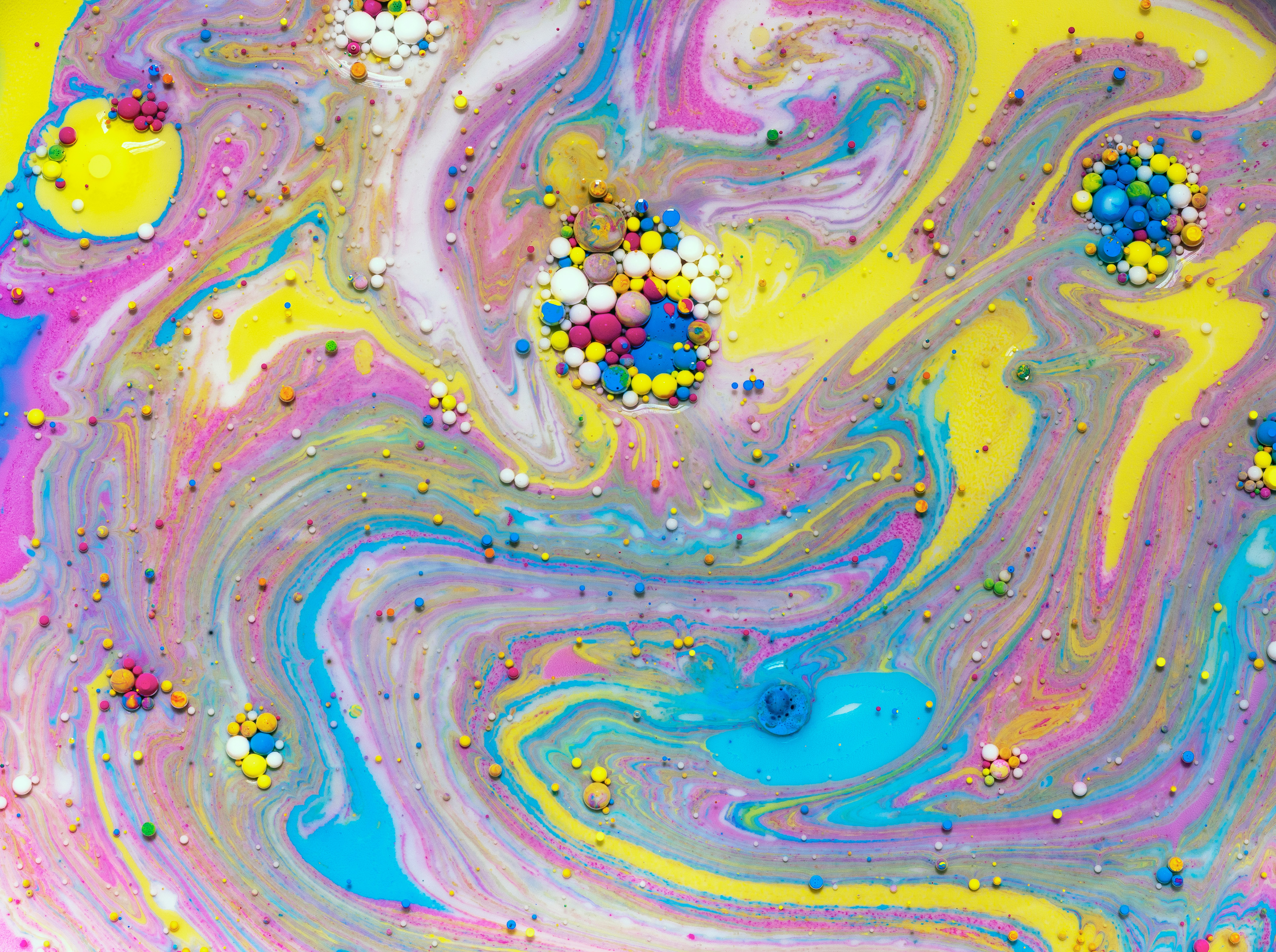 Whirl of Colors: A Candy Confection