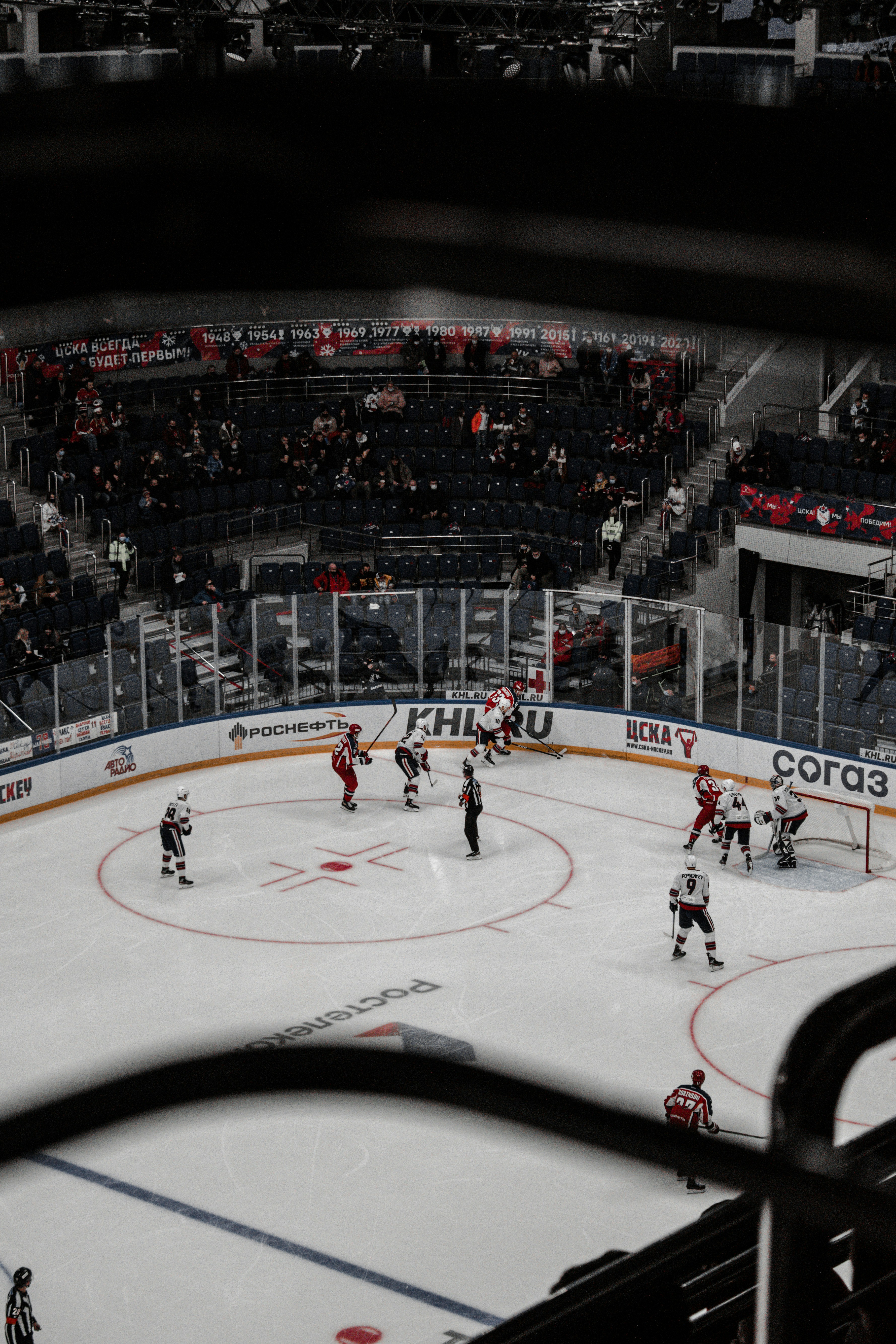 Center-Ice Convergence: Crease Clash Beneath Arena Lights