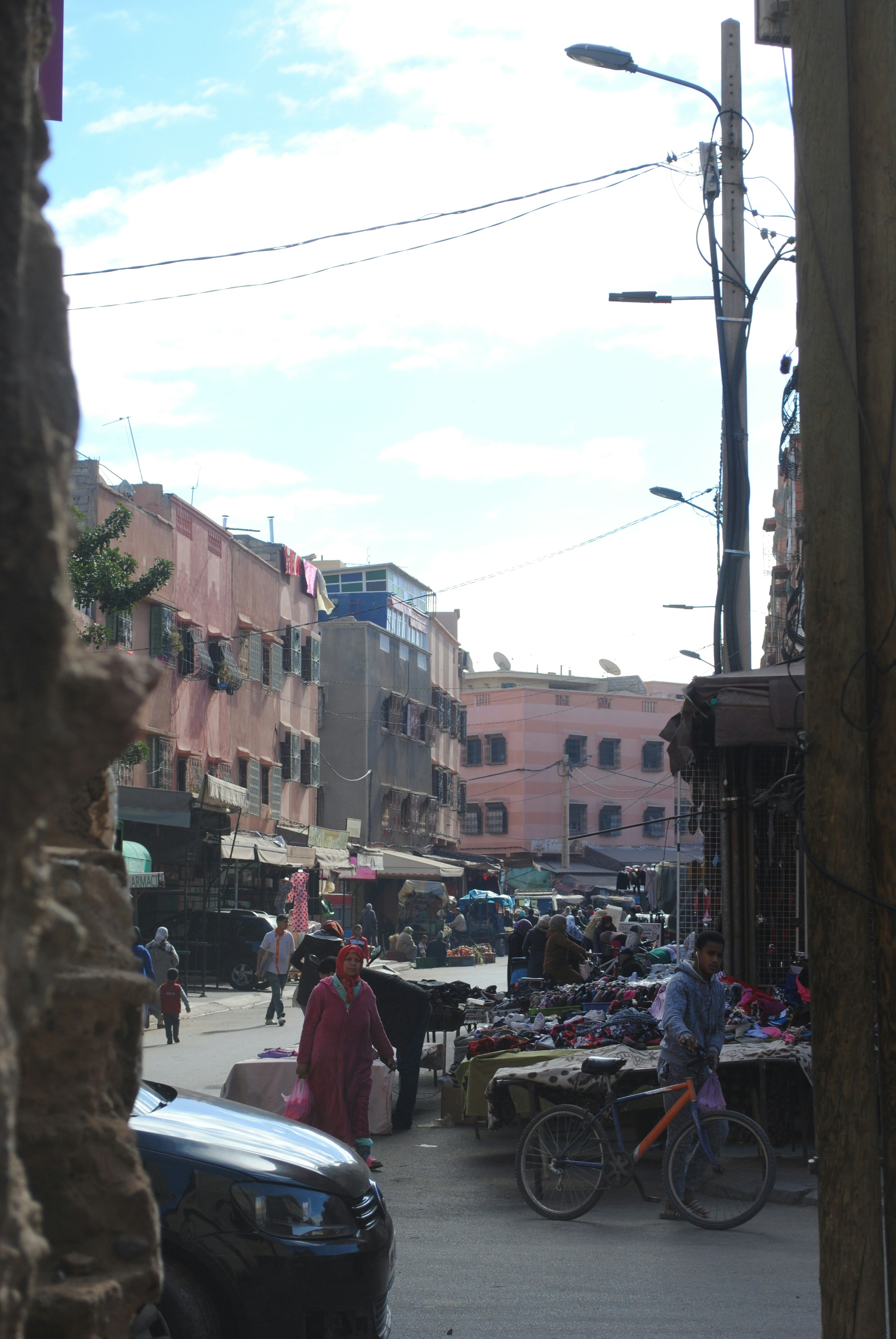 Street scene in Marrakech 