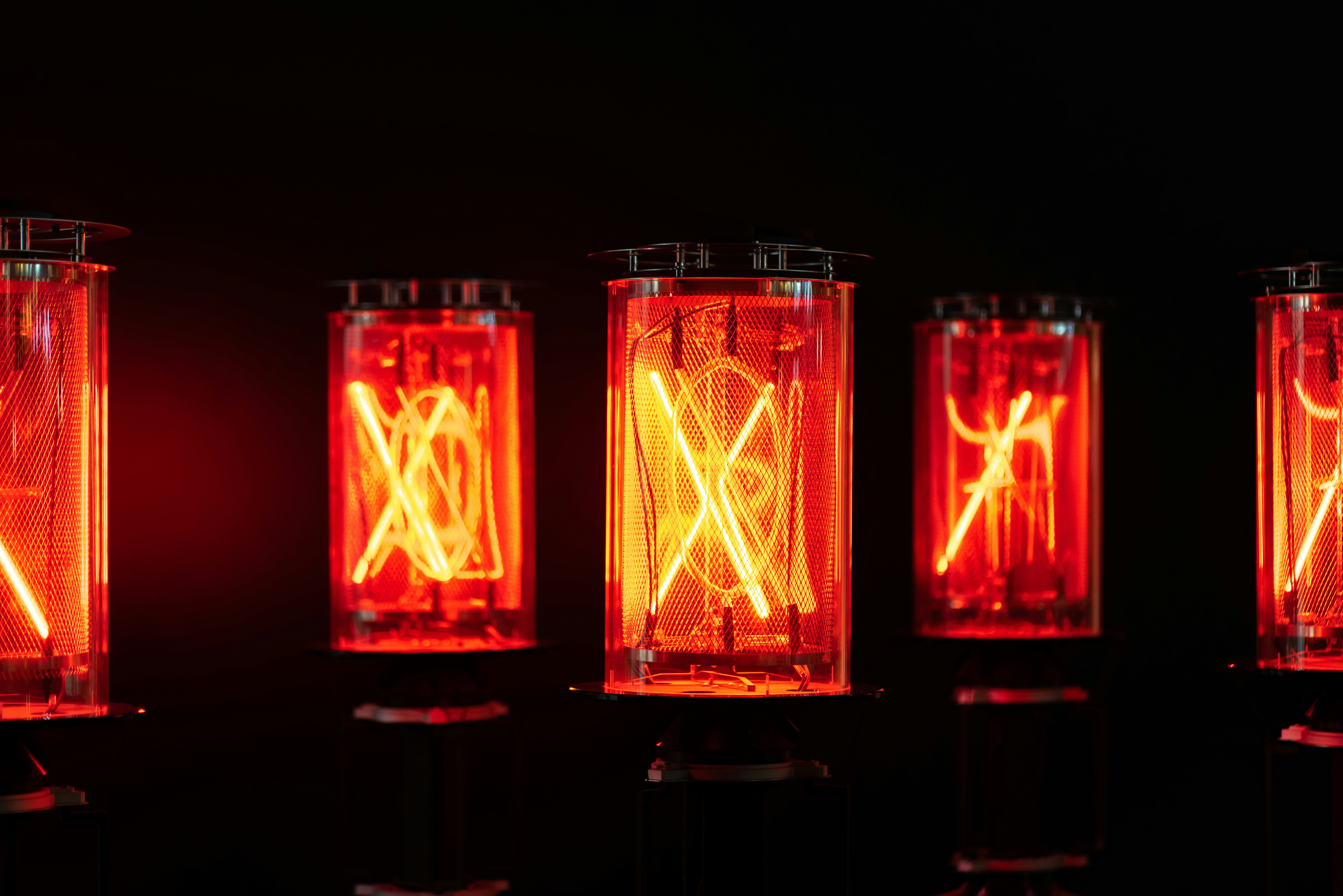 Red and yellow light on dark room photo – Free Lighting Image on Unsplash