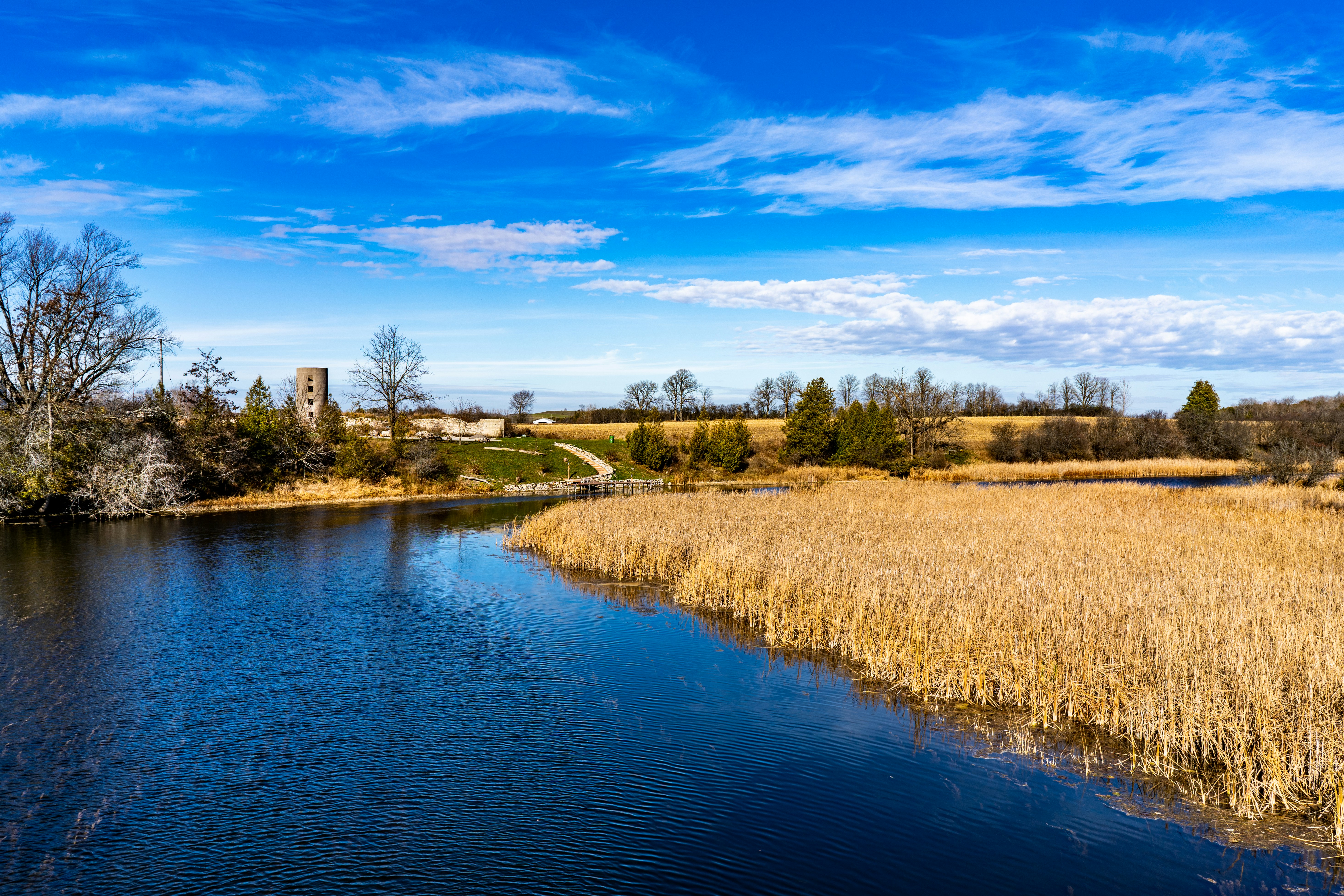 along the TransCanada Trail