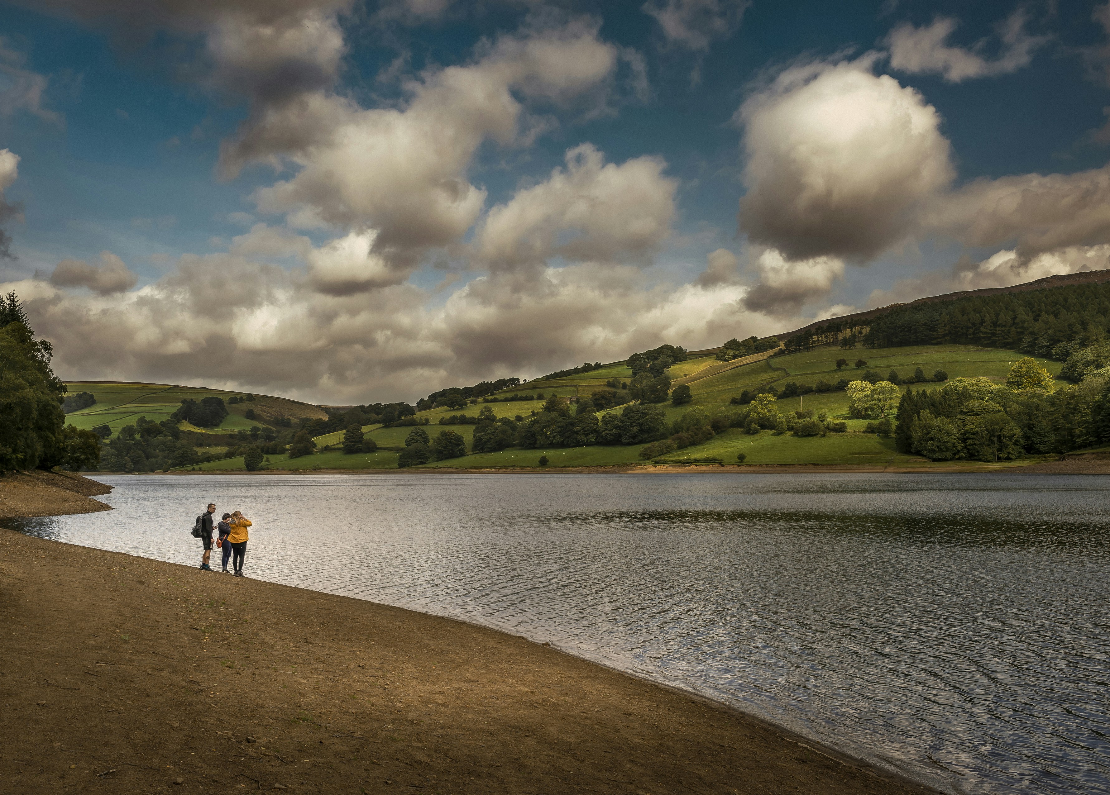Tranquil Stroll by the Waterside