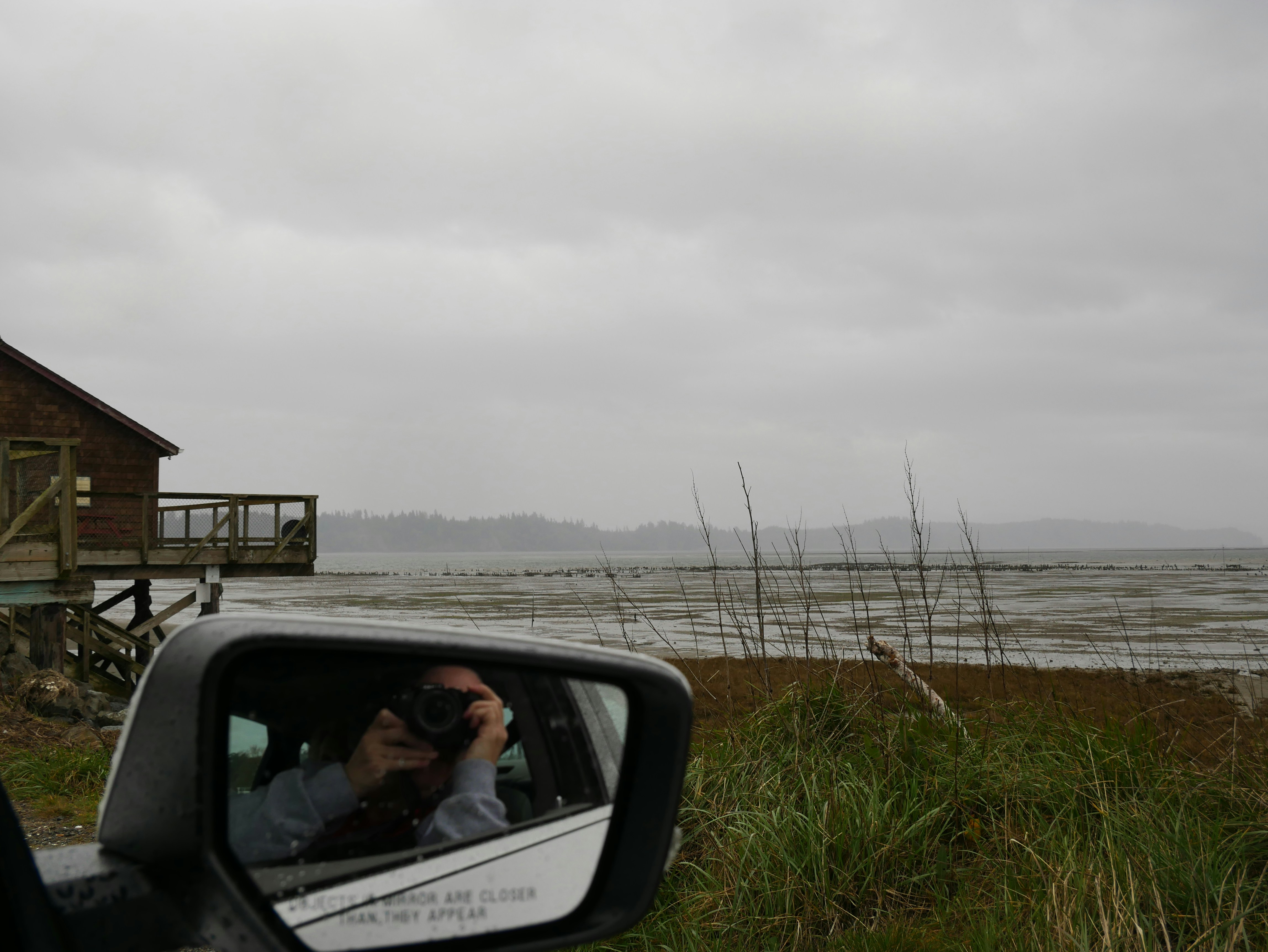 Reflected Gaze: a photographer’s mirror by the tidal edge