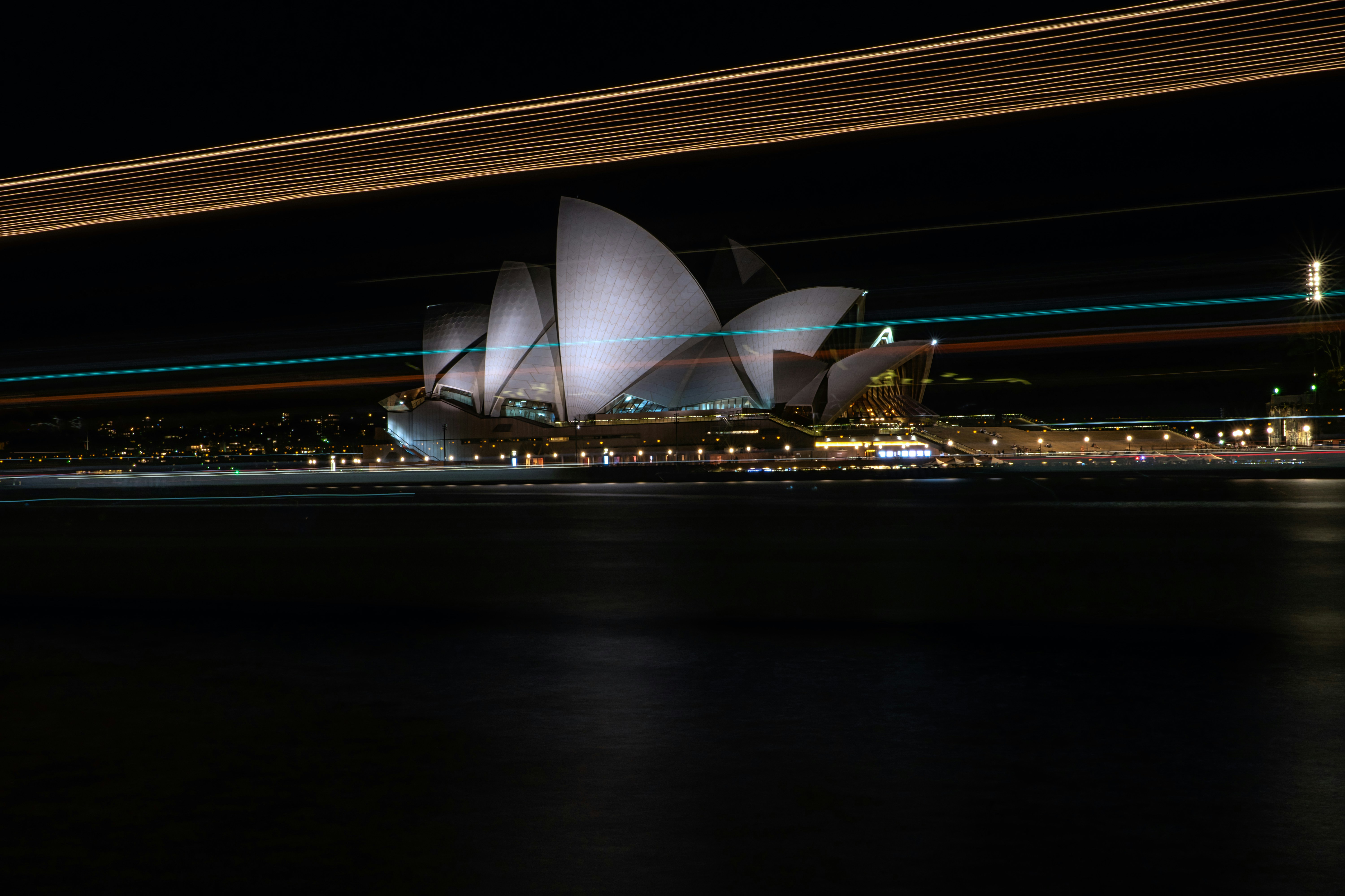 Sydney opera house in australia during night time photo – Free Iconic ...