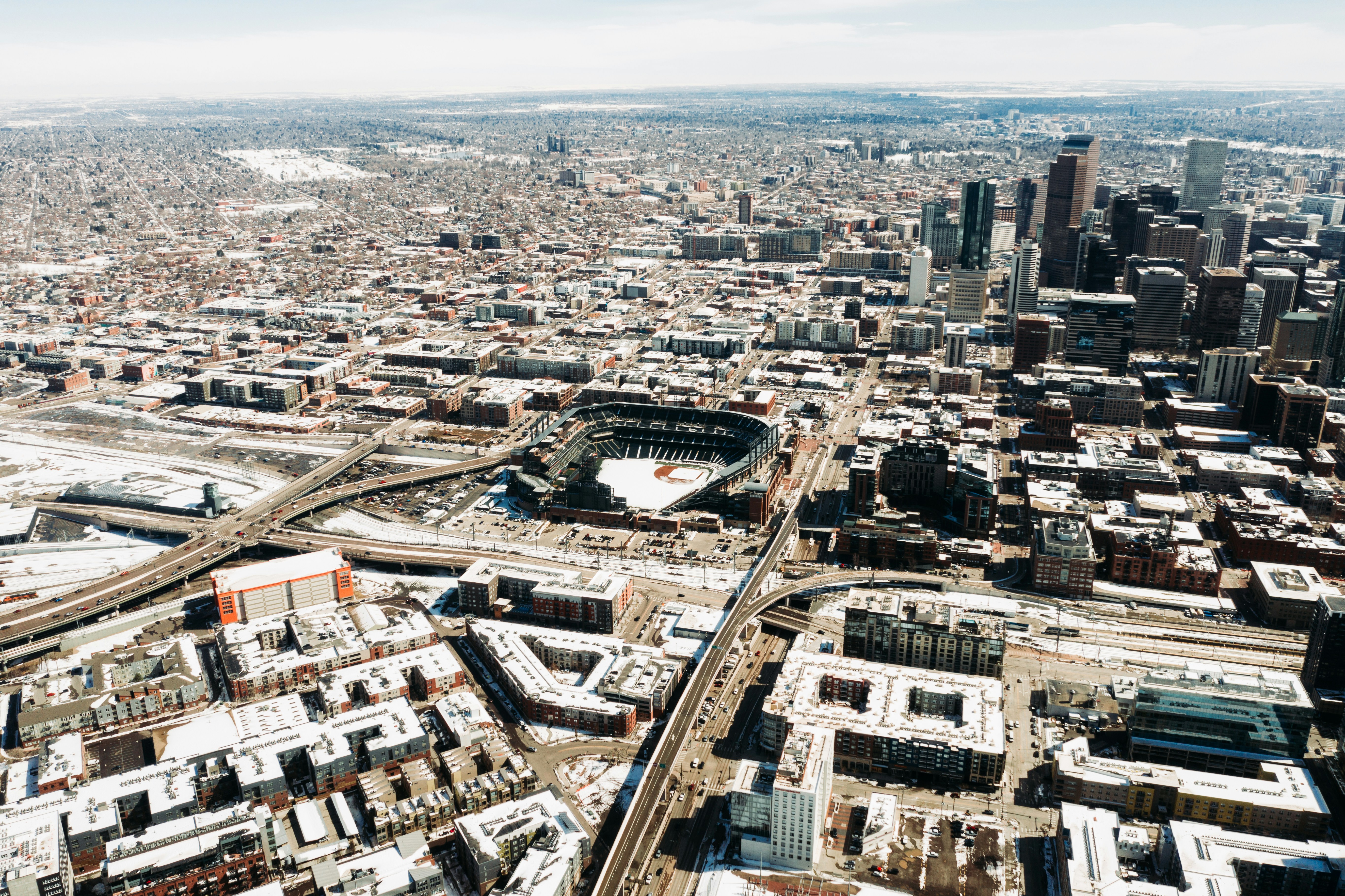 Aerial view of city buildings during daytime photo – Free Usa Image on ...