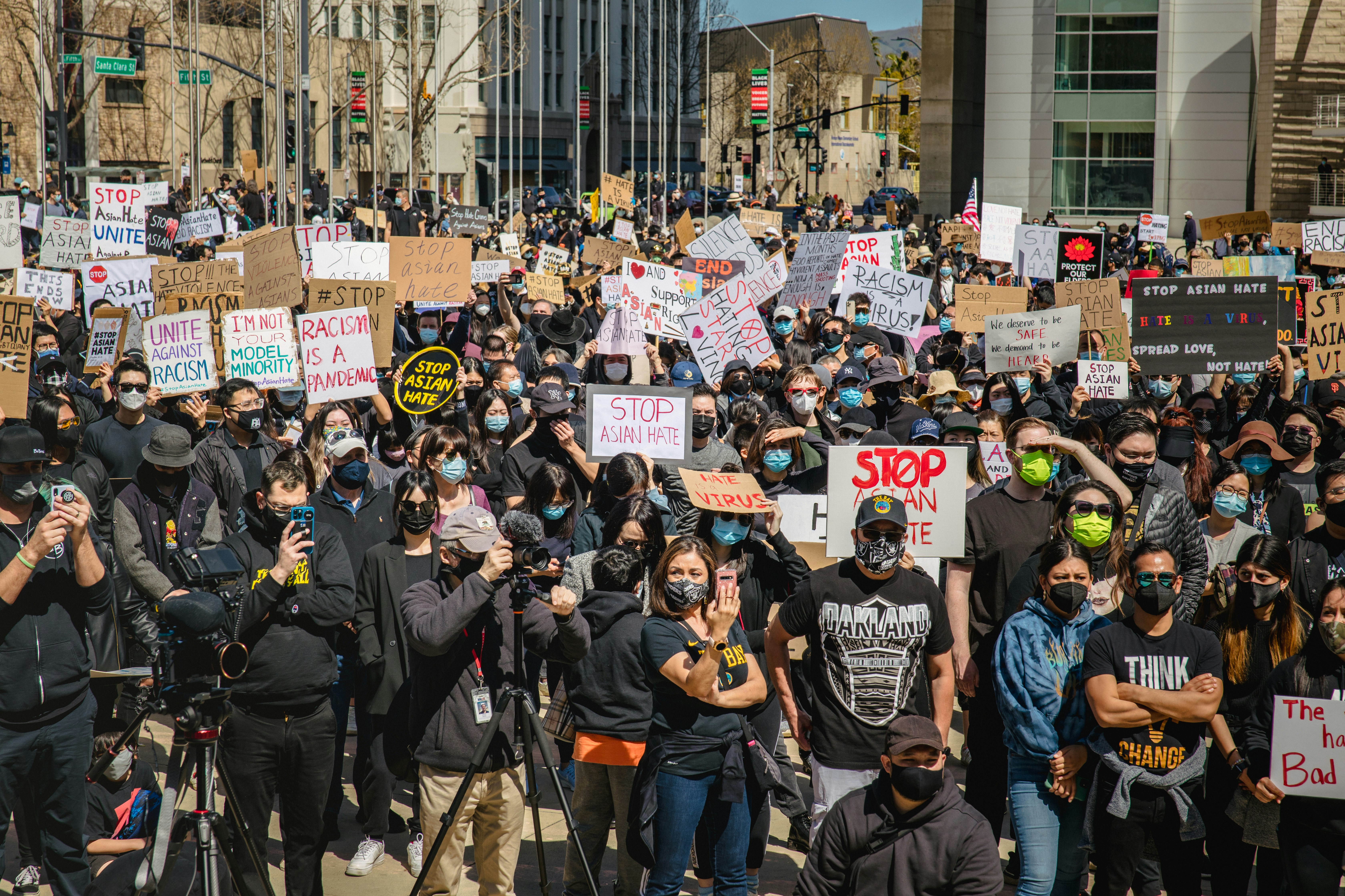 Group of people standing on street during daytime photo – Free Protest ...