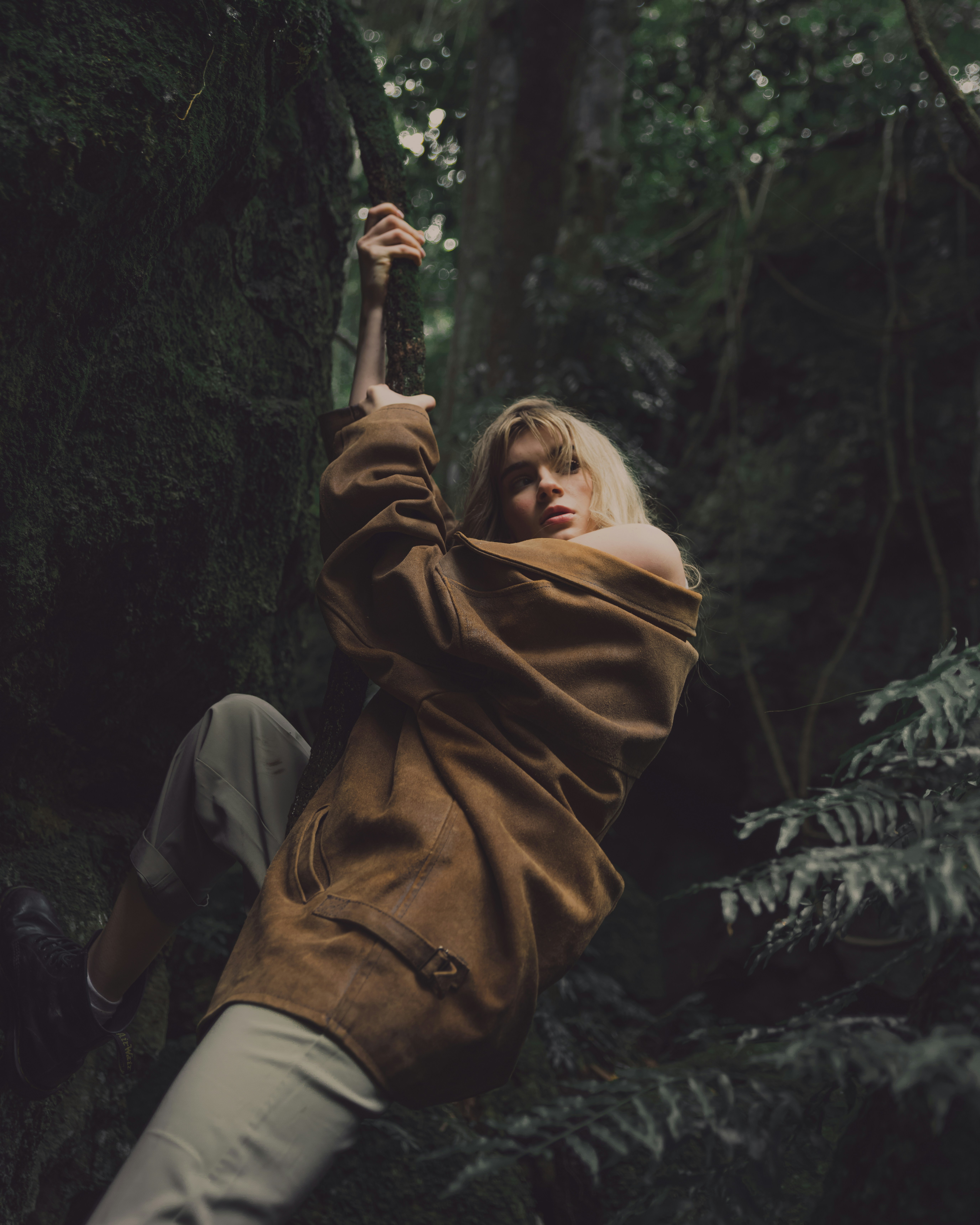 The goal for the project was to create an editorial style shoot showcasing a human sense of wonder and belonging within the overwhelmingly gorgeous presence of the forest. The teamwork, professionalism and talent of Sophie and Bianca along with the gorgeous setting made for a beautiful series of photos that I had an incredible time shooting.