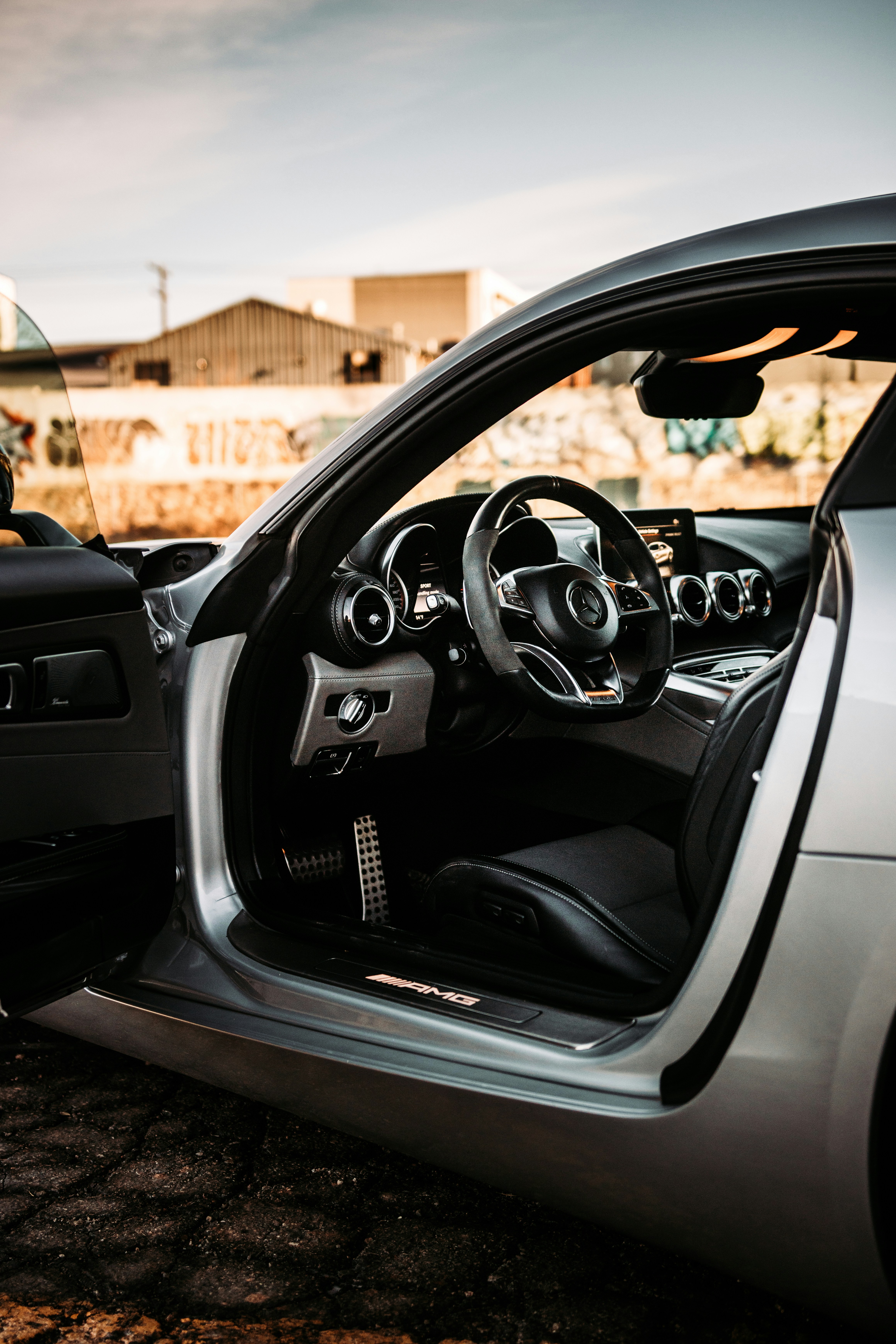 Black mercedes benz car interior photo – Free Vehicle Image on Unsplash