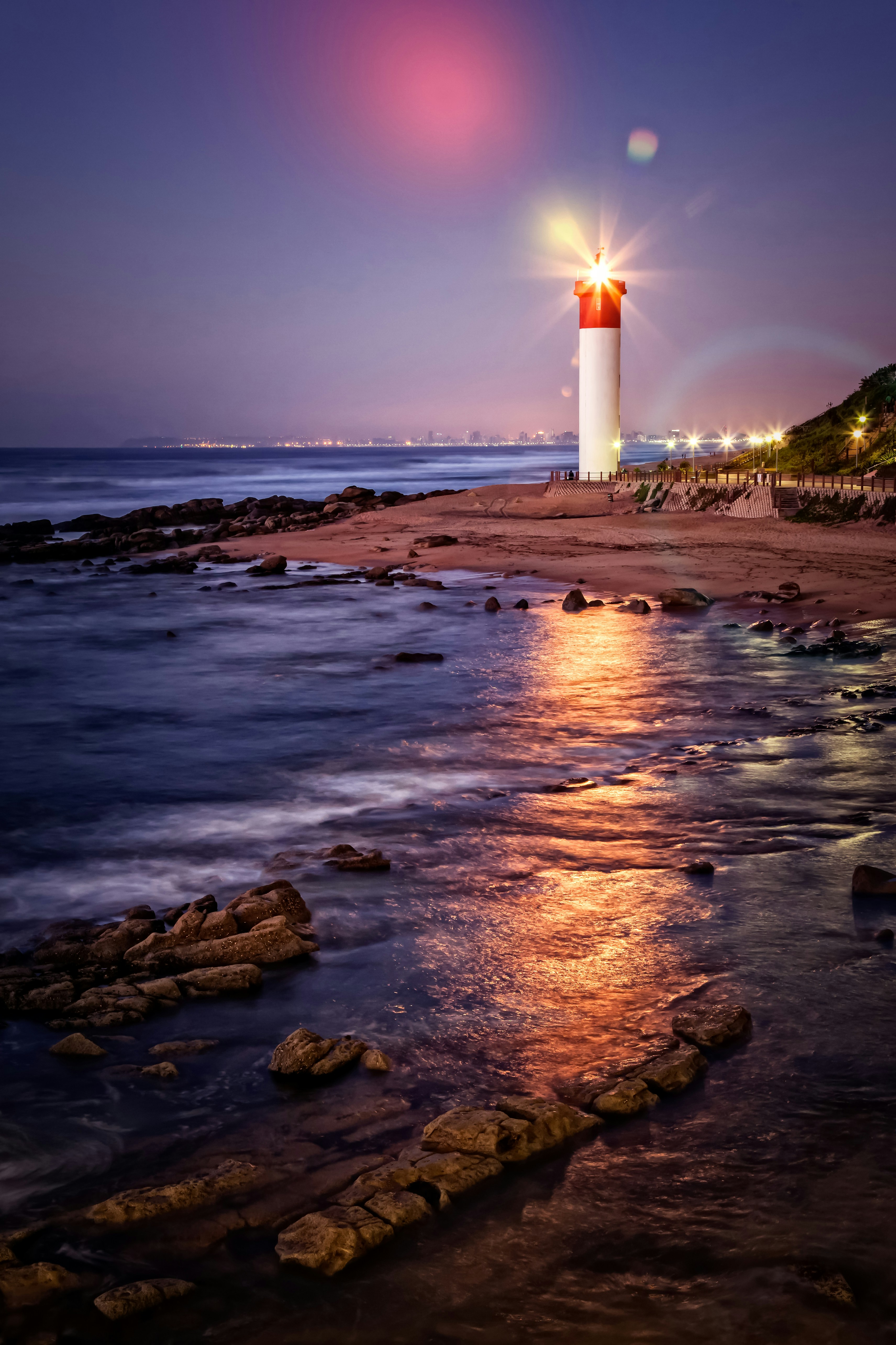 Night Lighthouse Photography