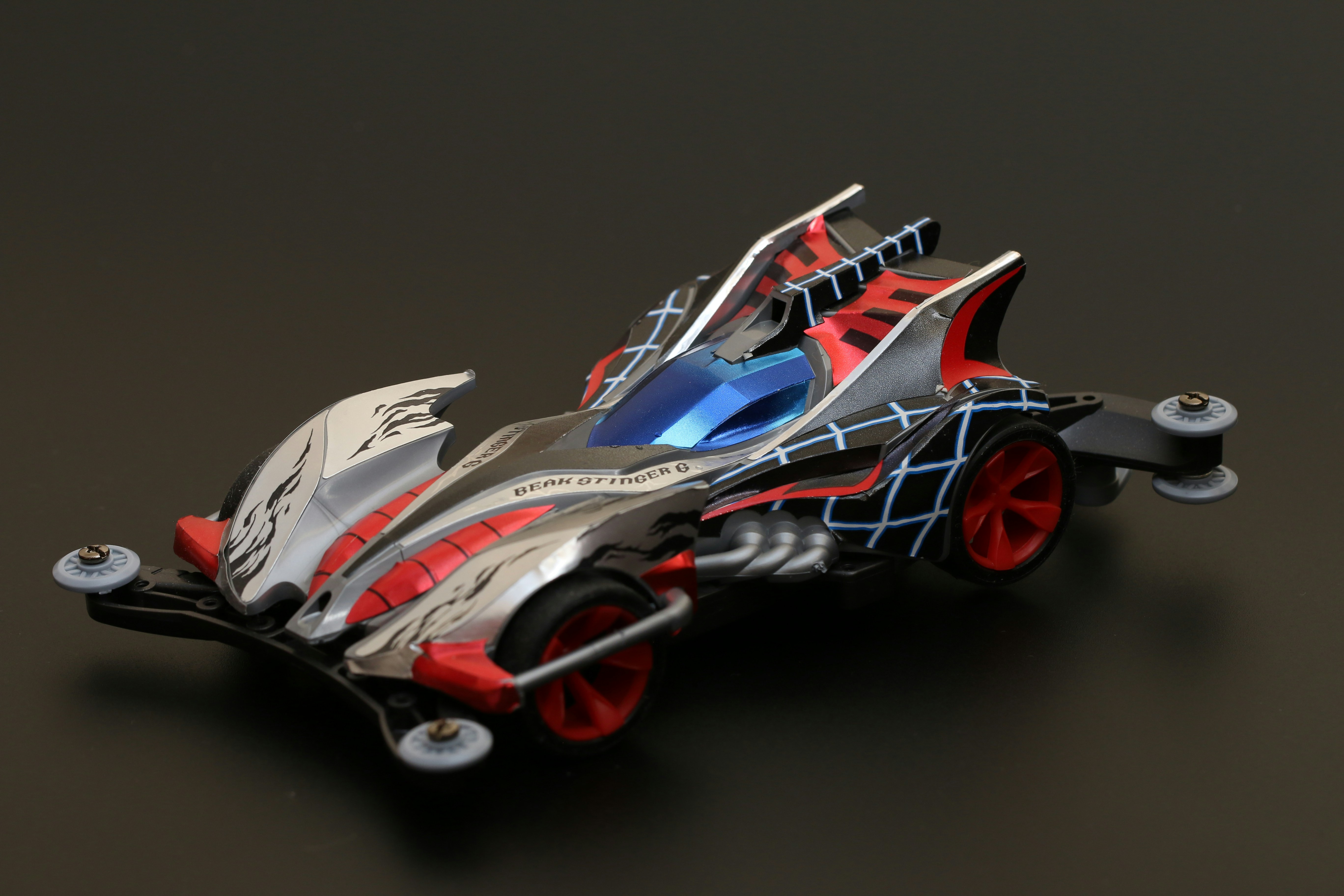 Tamiya aeromini | white red and blue f 1 car