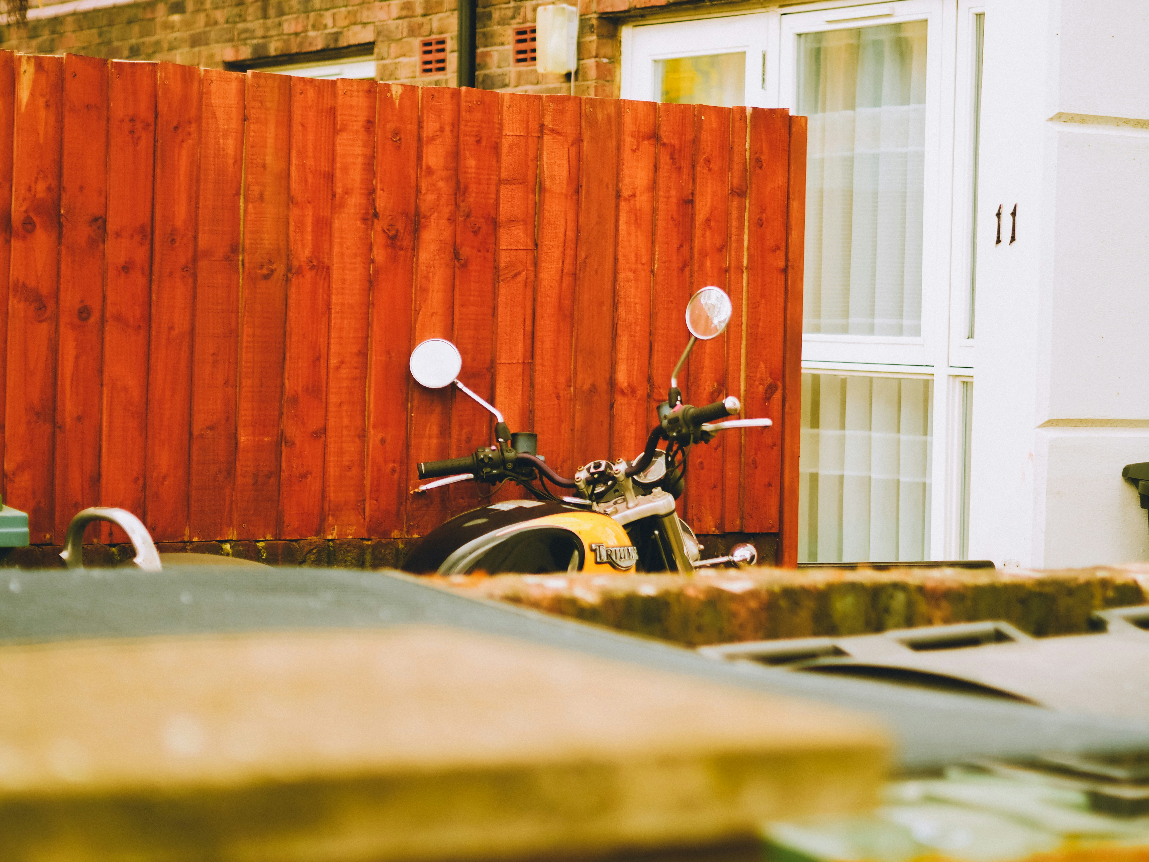 Red Gate and Motorcycle Mirage