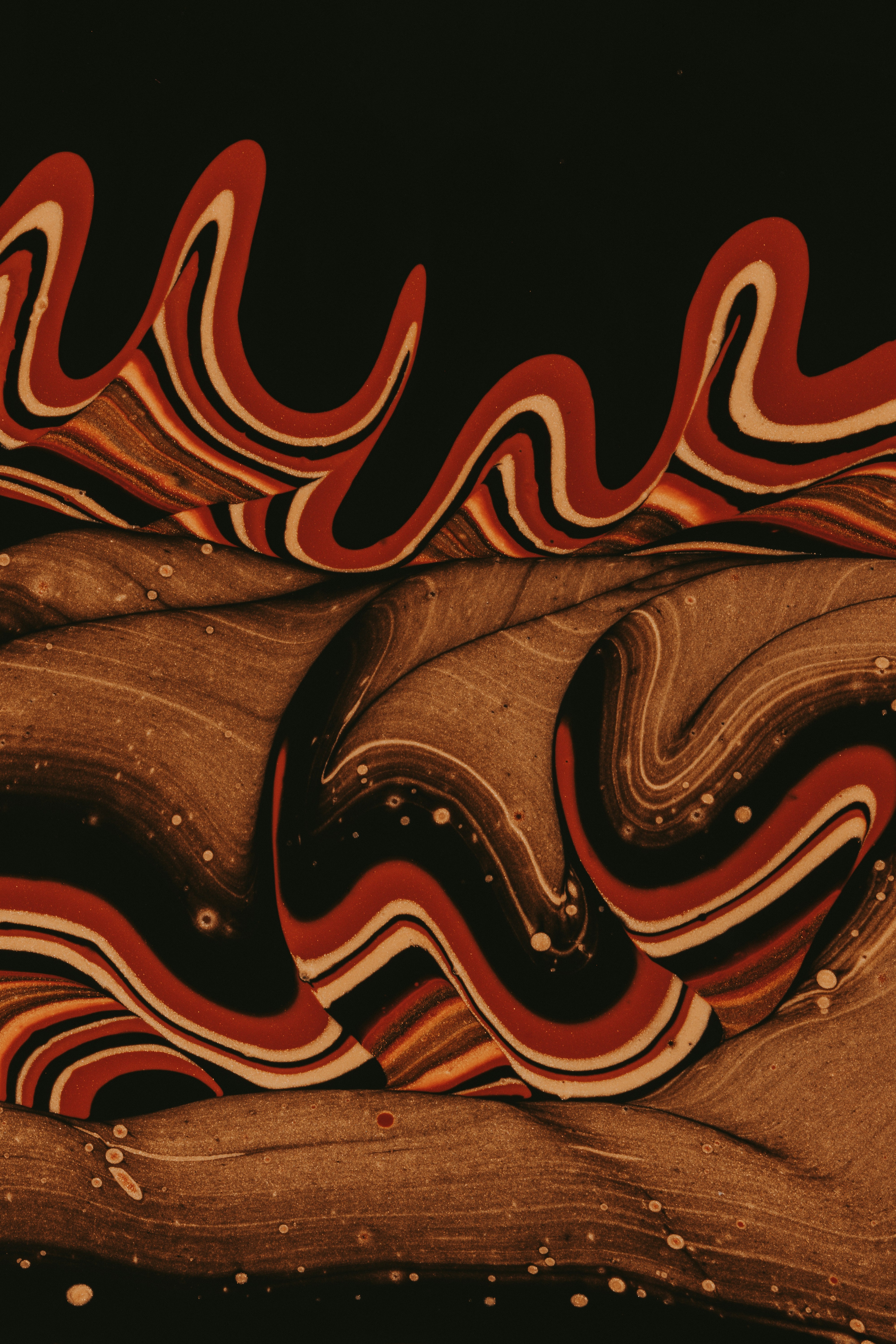 Red and brown abstract painting photo – Free Background Image on Unsplash