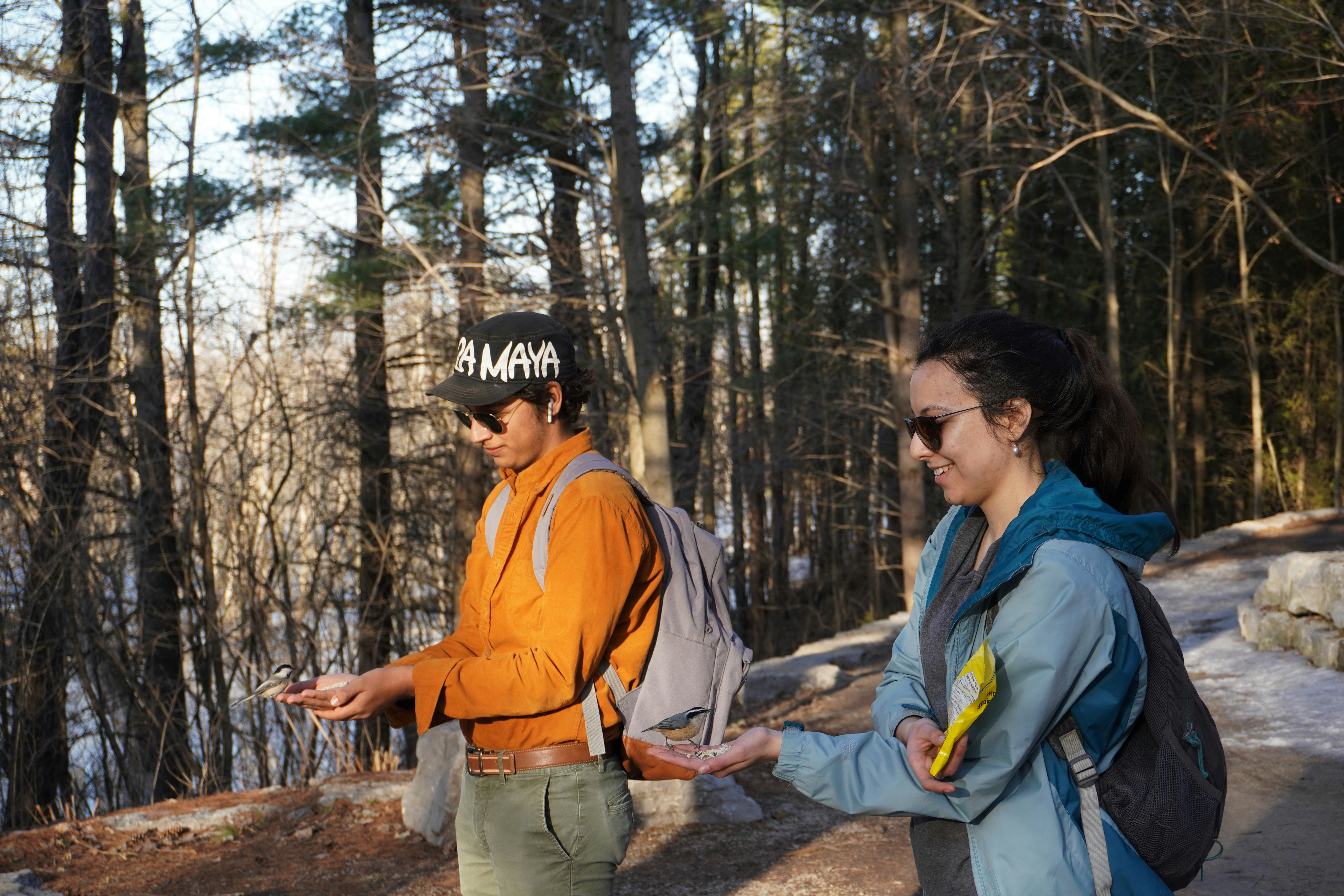 Trailside Exchange: A Pair On a Winter Walk
