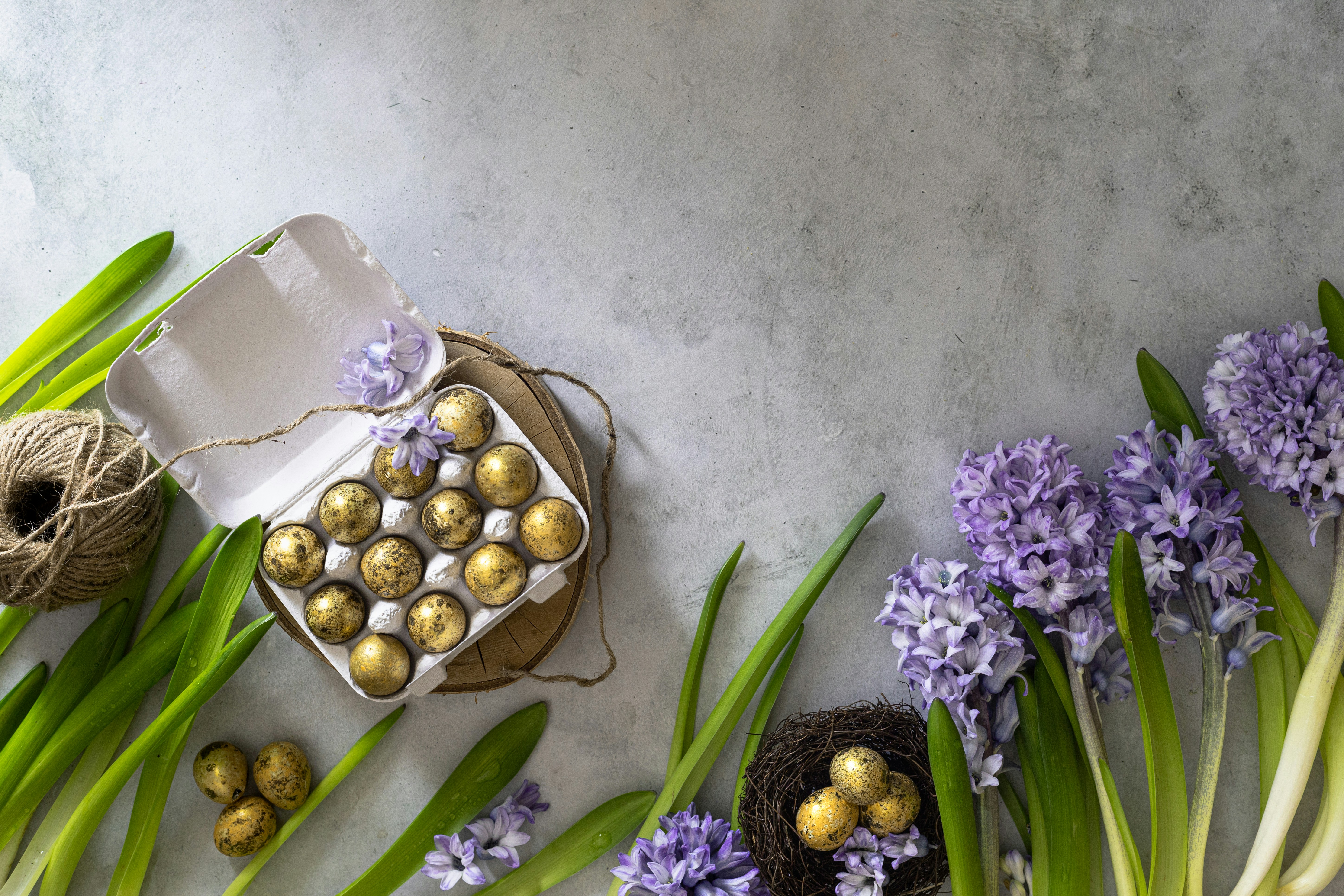 Lavender Still Life: Gold-Elephant Chocolates Amidst Blooming Lilacs