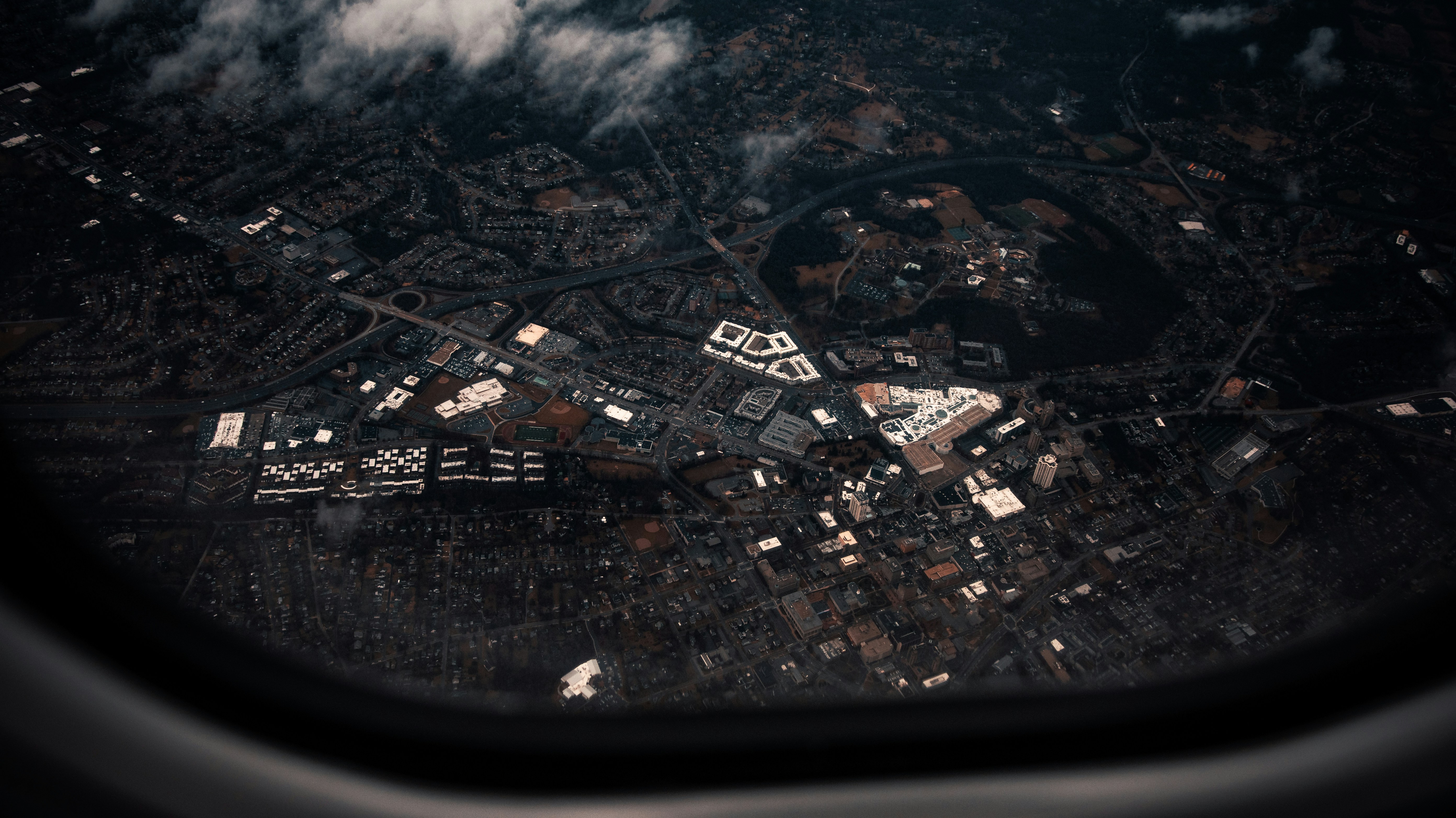 Aerial view of city buildings during daytime photo – Free Towson Image ...