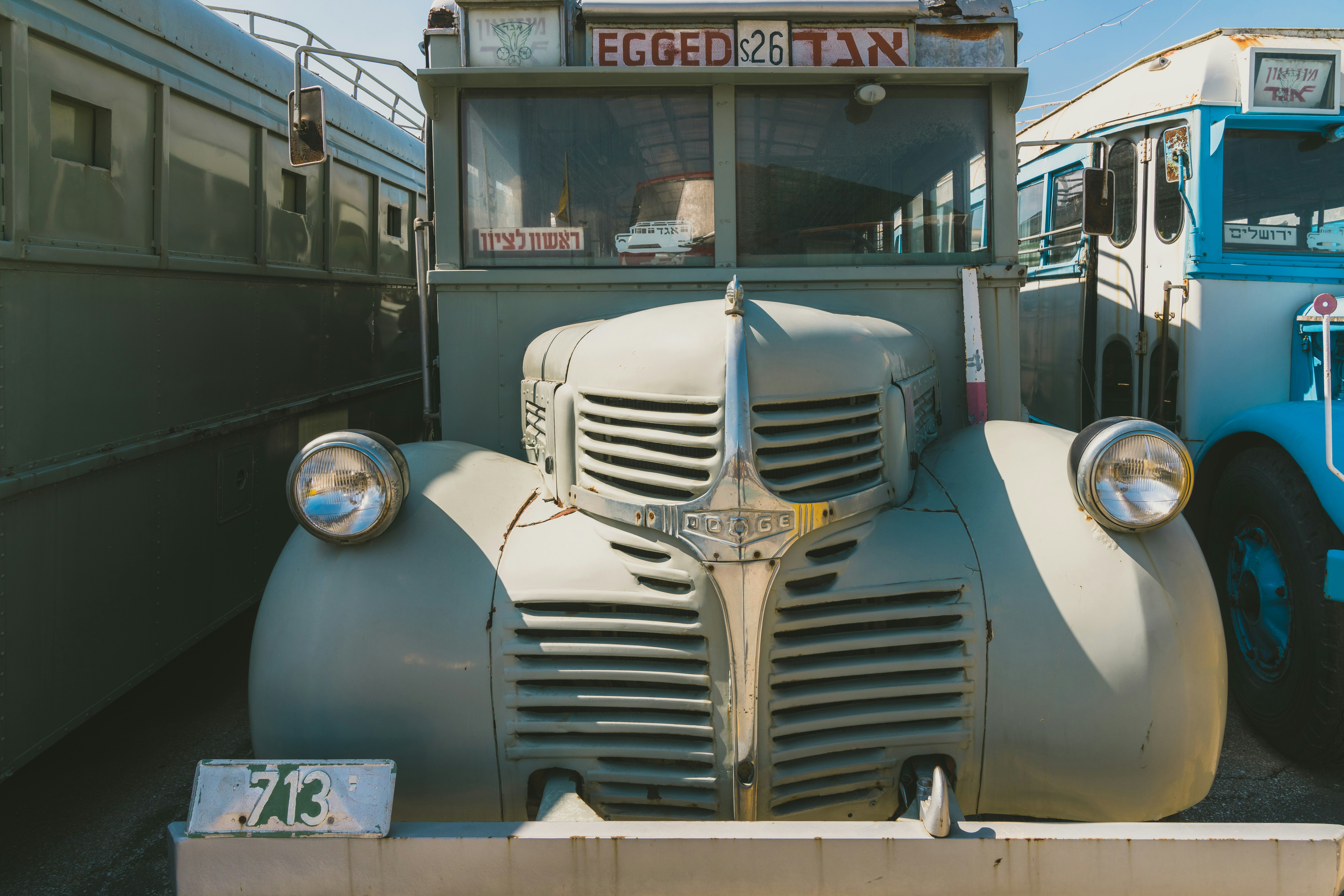Nostalgic Journey: The Classic Egged Bus