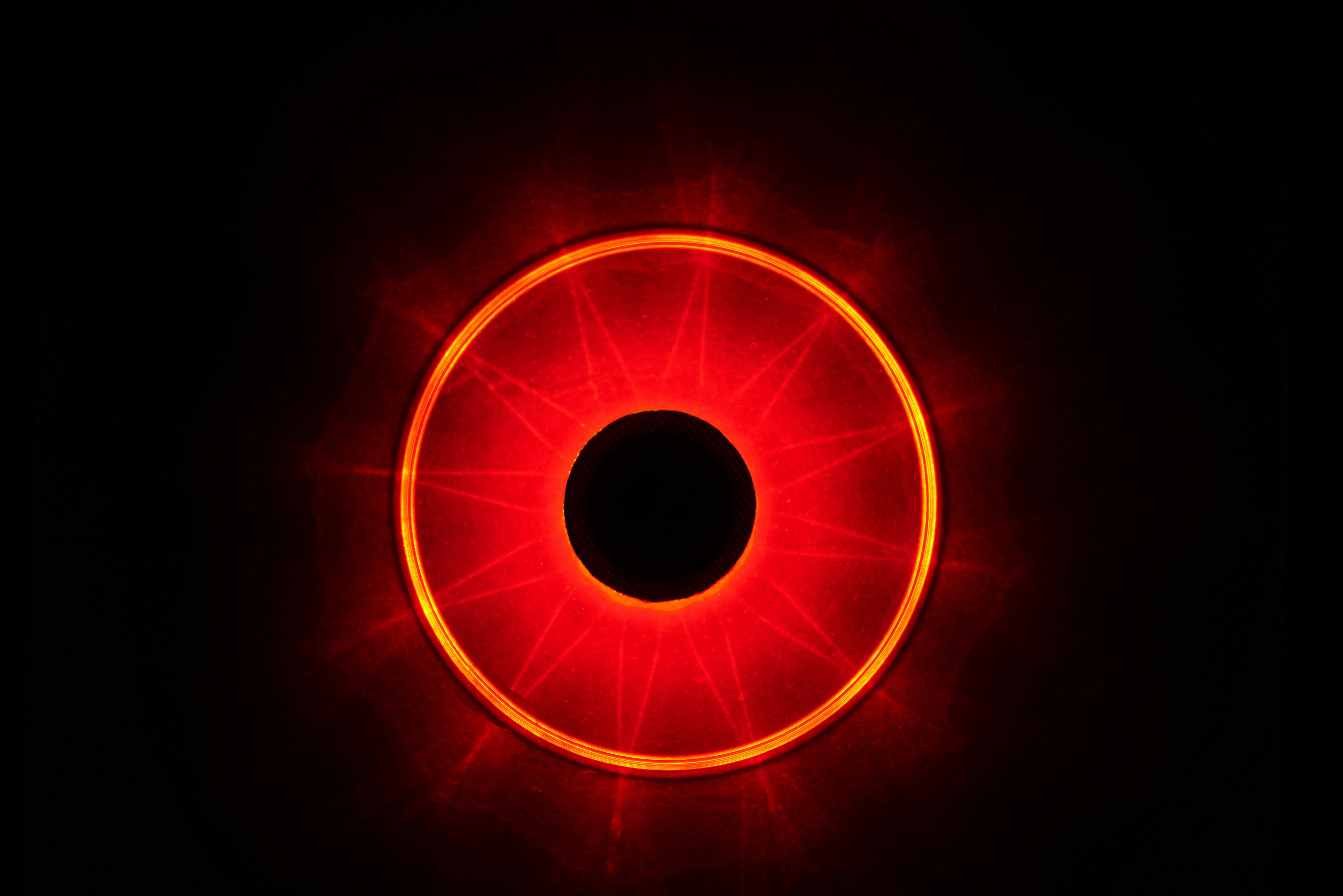 Round red light on dark room photo – Free Red Image on Unsplash