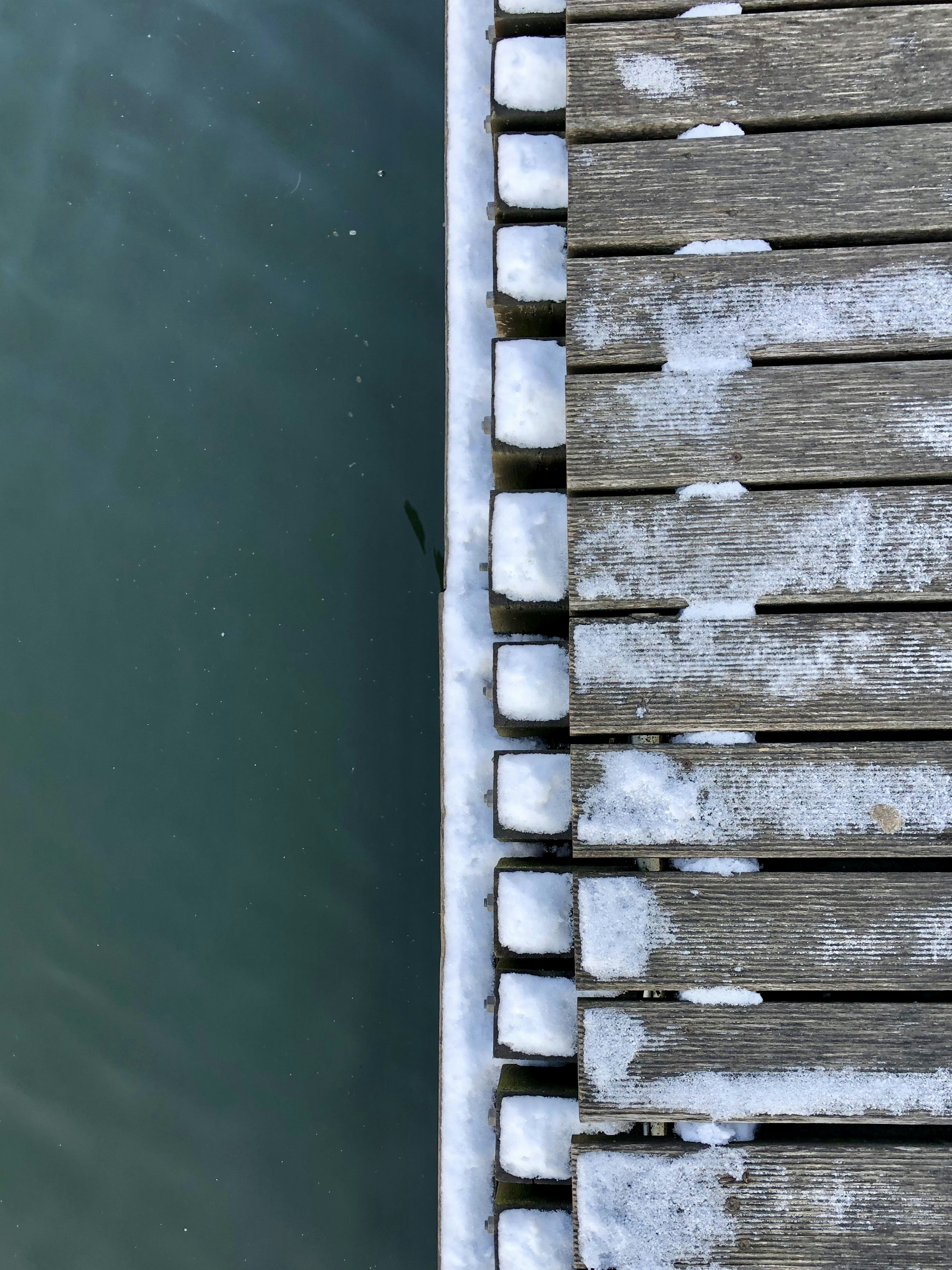 Frozen Symmetry: Dockside Contrast