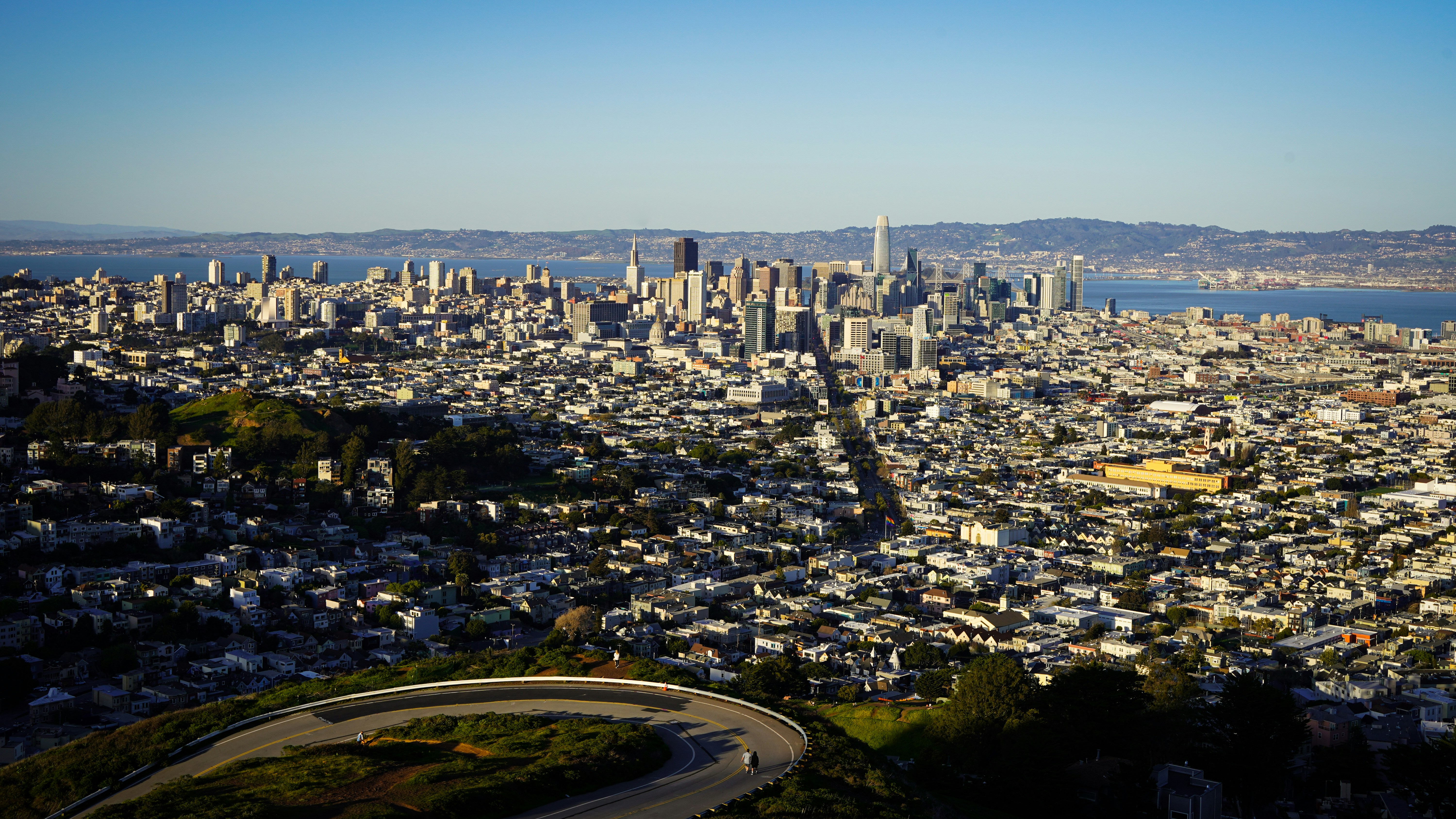 Aerial view of city buildings during daytime photo – Free Twin peaks ...