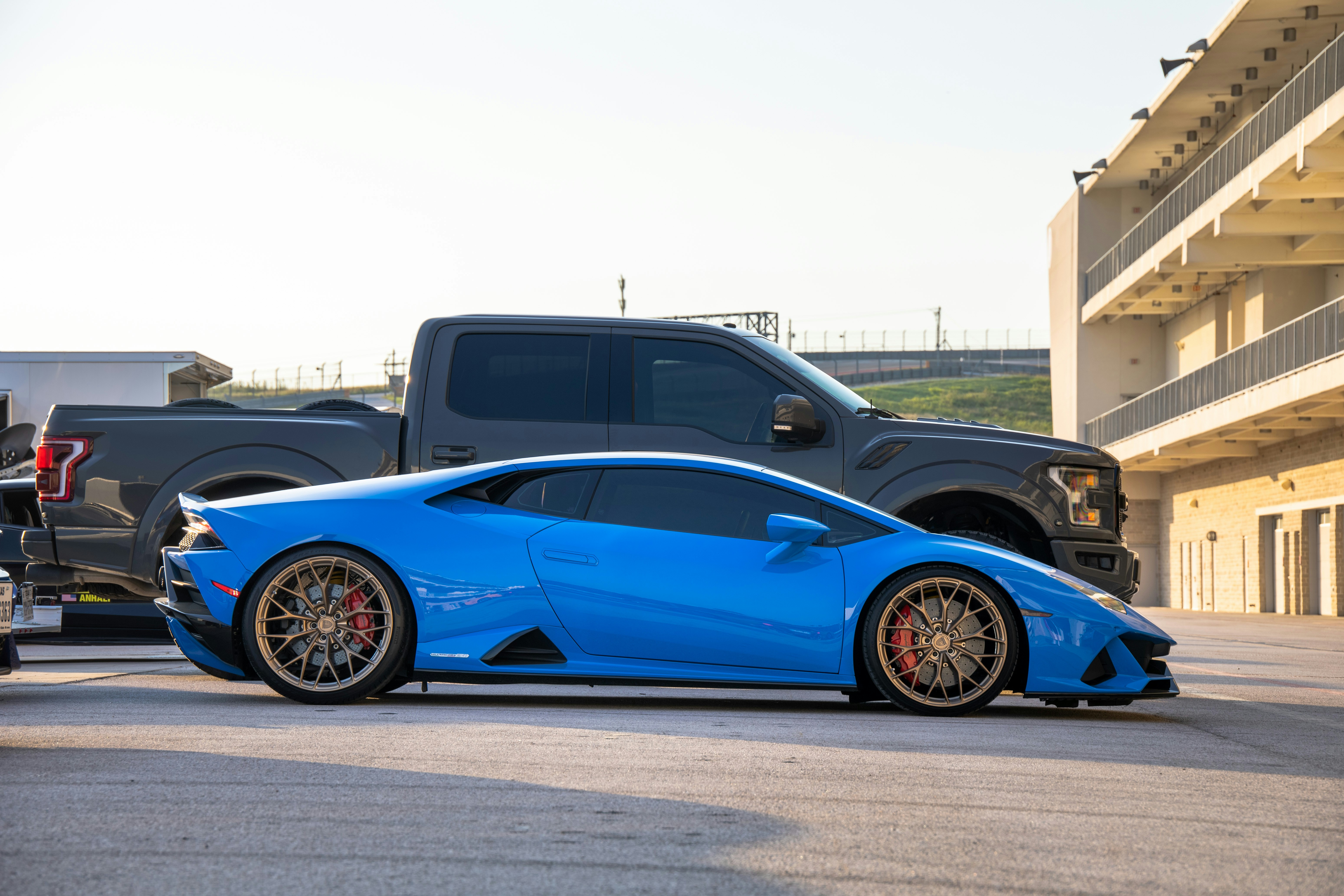 Blue coupe on gray asphalt road during daytime photo – Free Usa Image ...