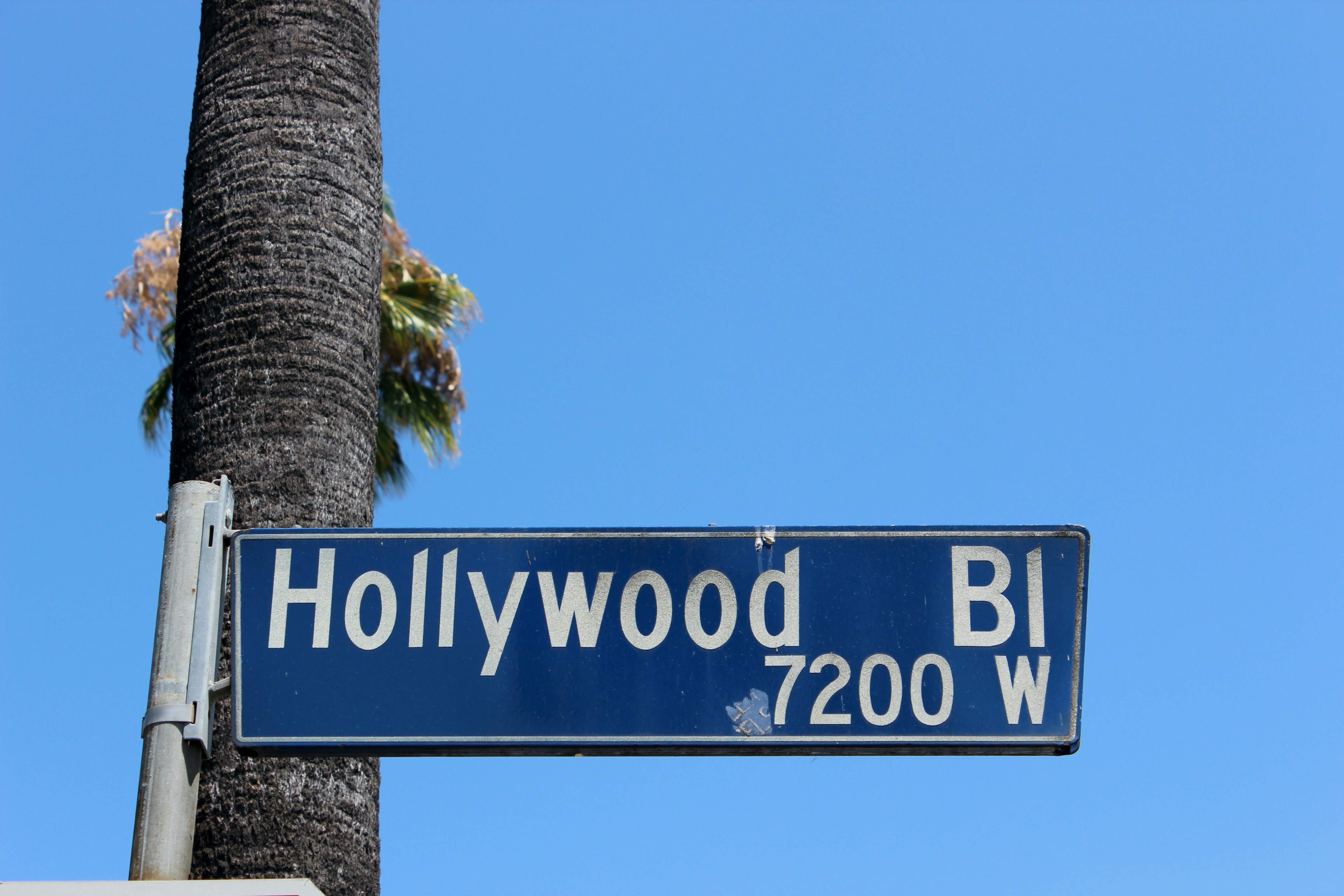 Hollywood Blvd Sign