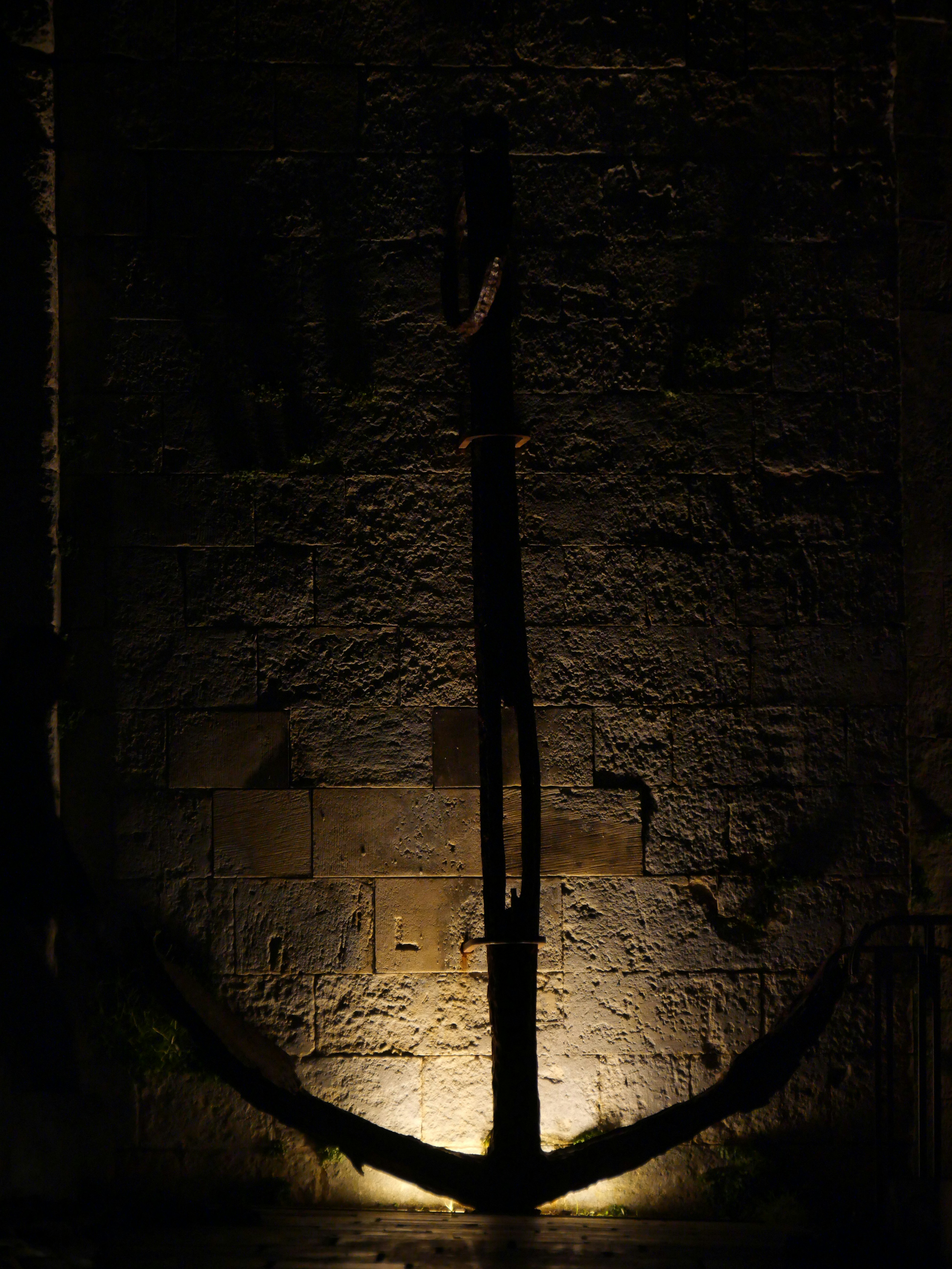 Anchor in the Gloom: A Quiet Spotlight on Stonework