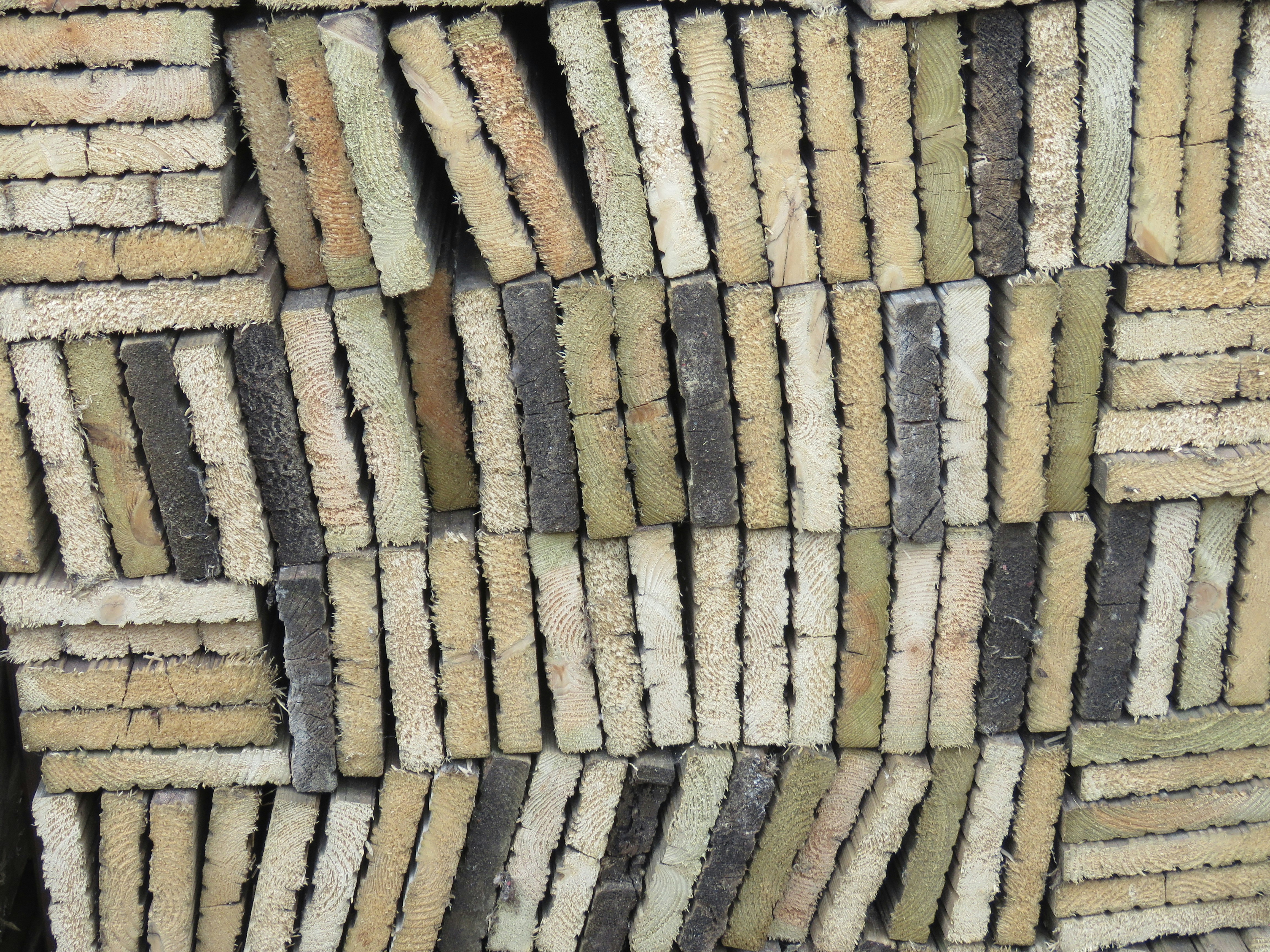 brown and gray concrete brick