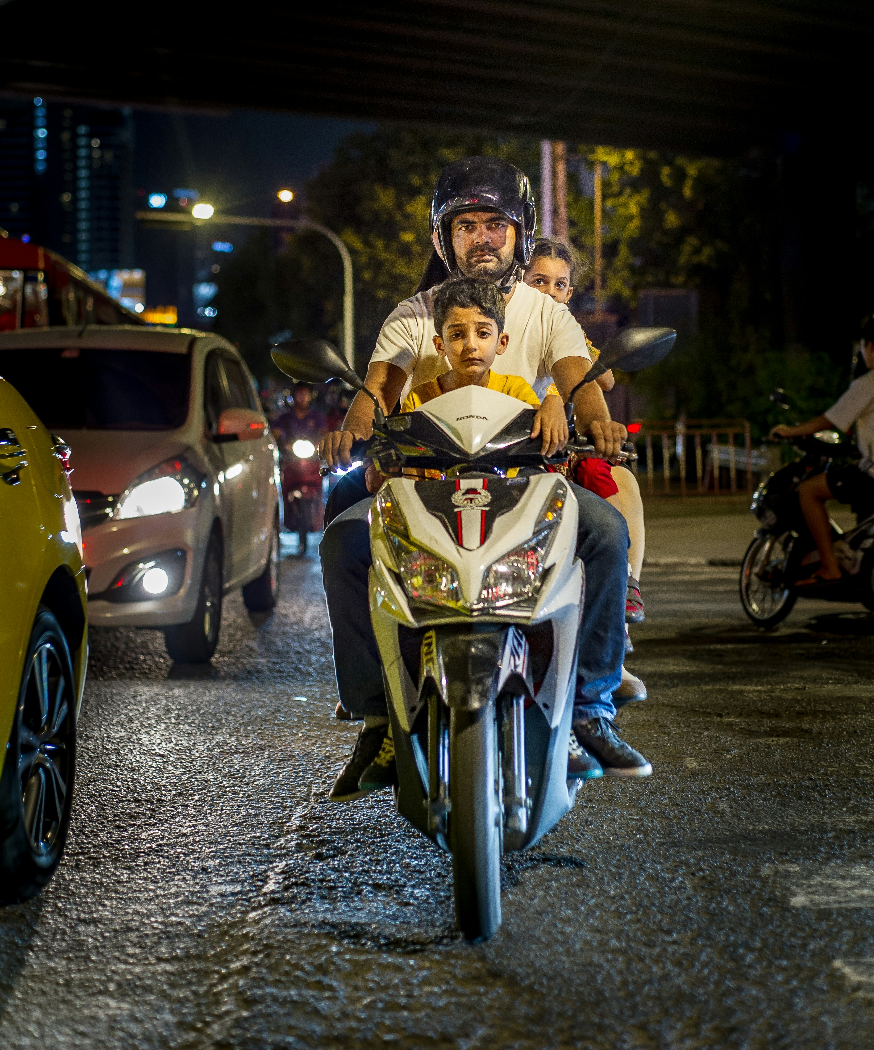 Man in yellow jacket riding yellow motorcycle photo – Free Bangkok ...