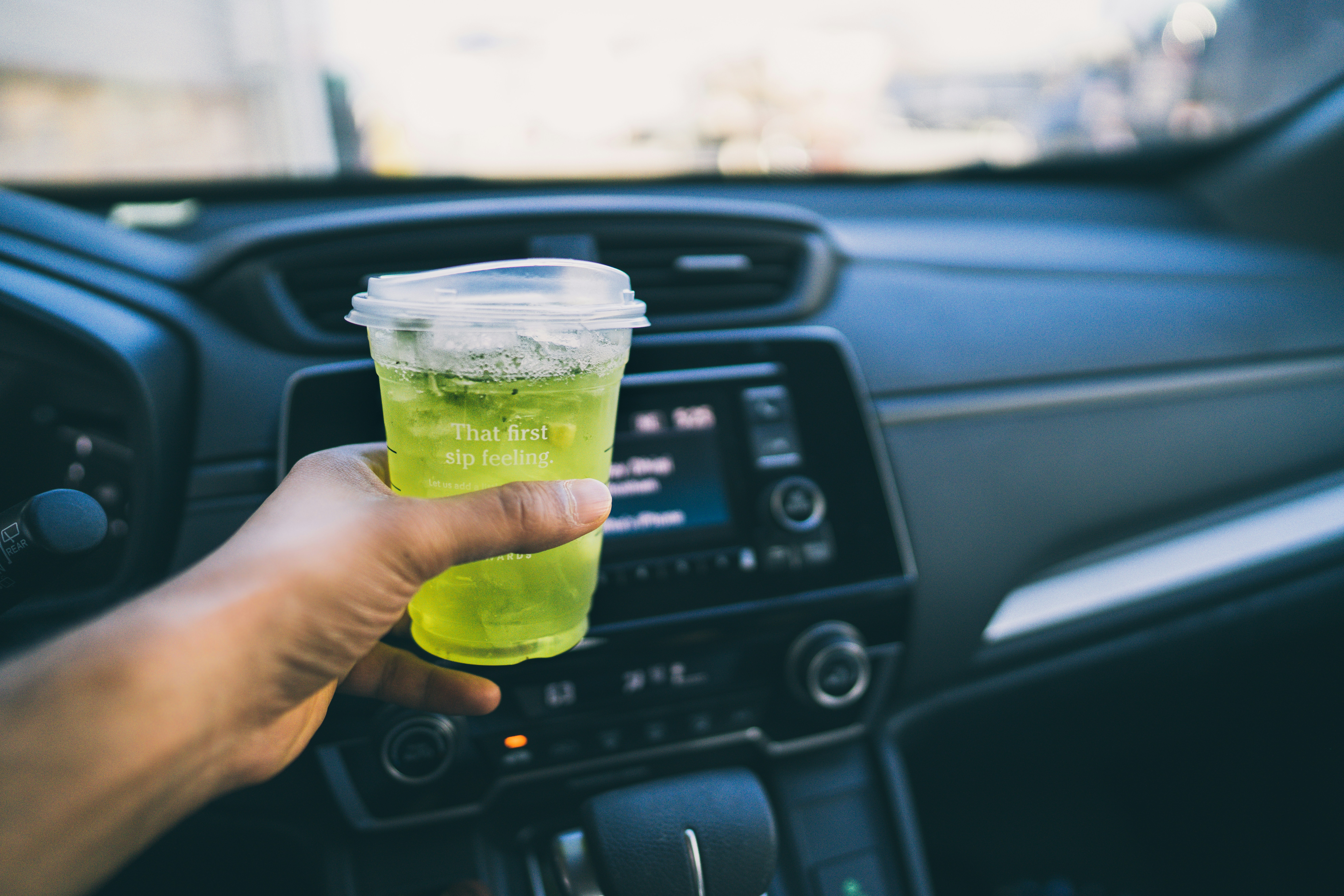 Green Glow in the Car: A Handful of Citrus on the Move
