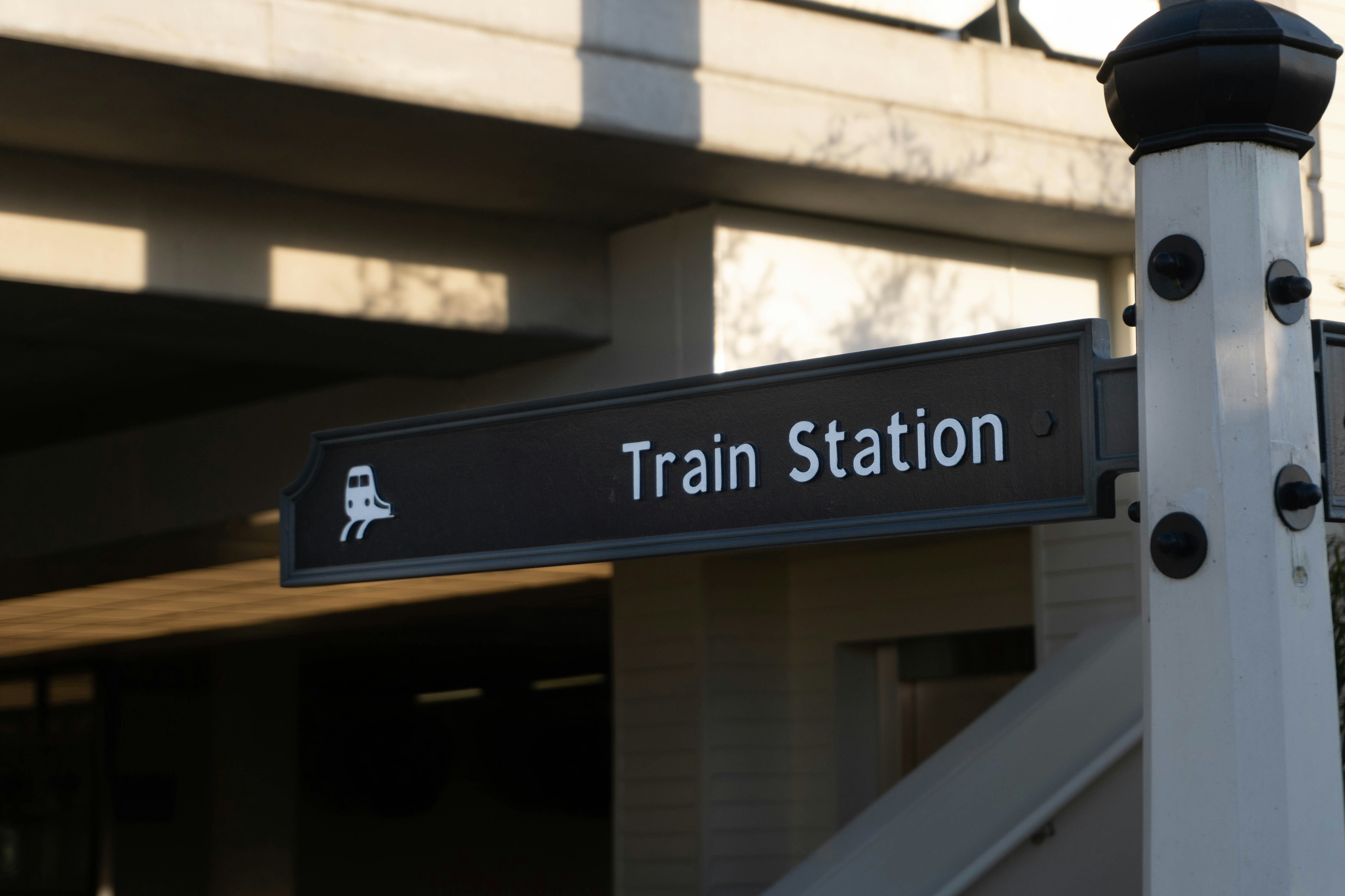 Signage at the Station: A Quiet Platform Moment
