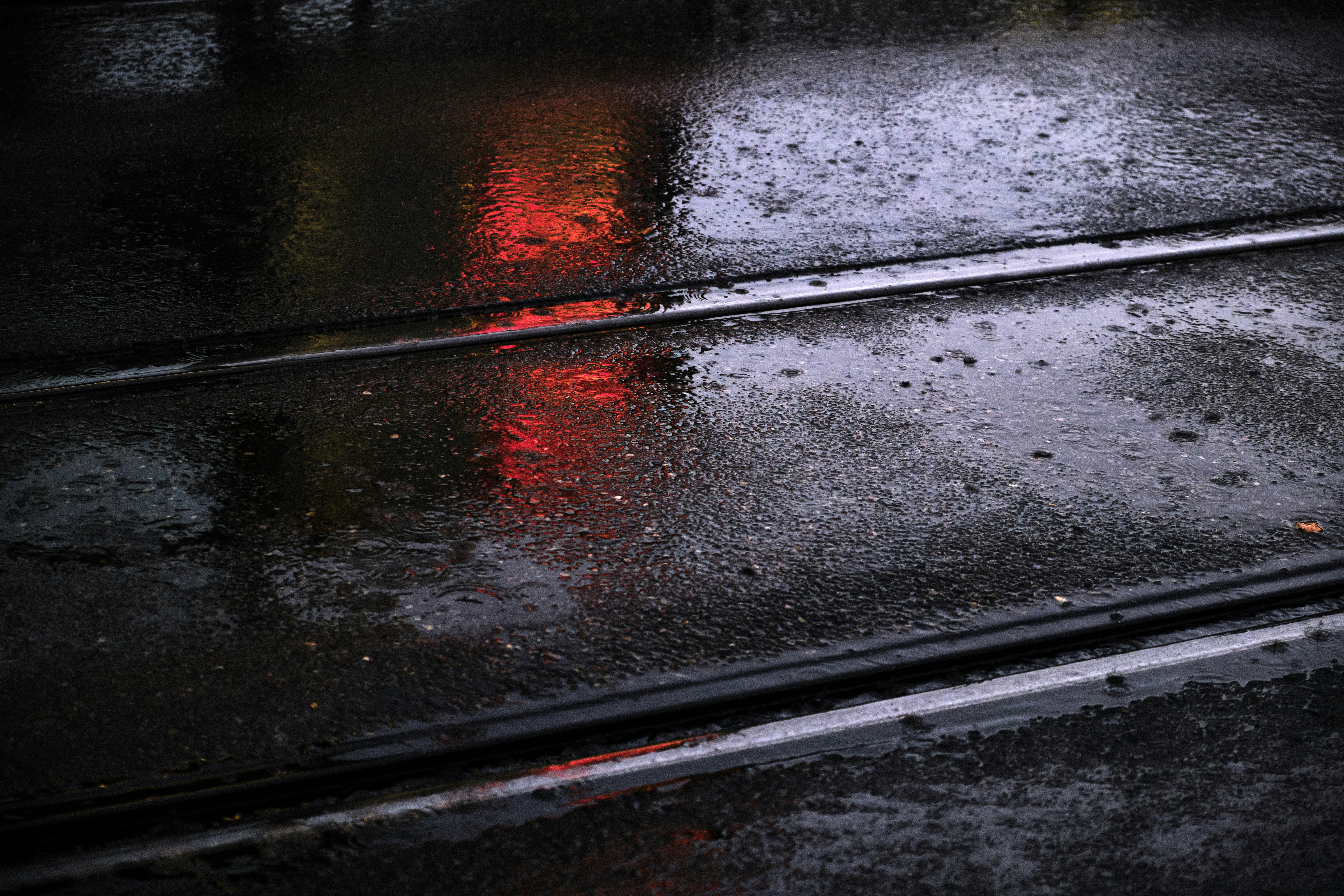 black and white road during daytime