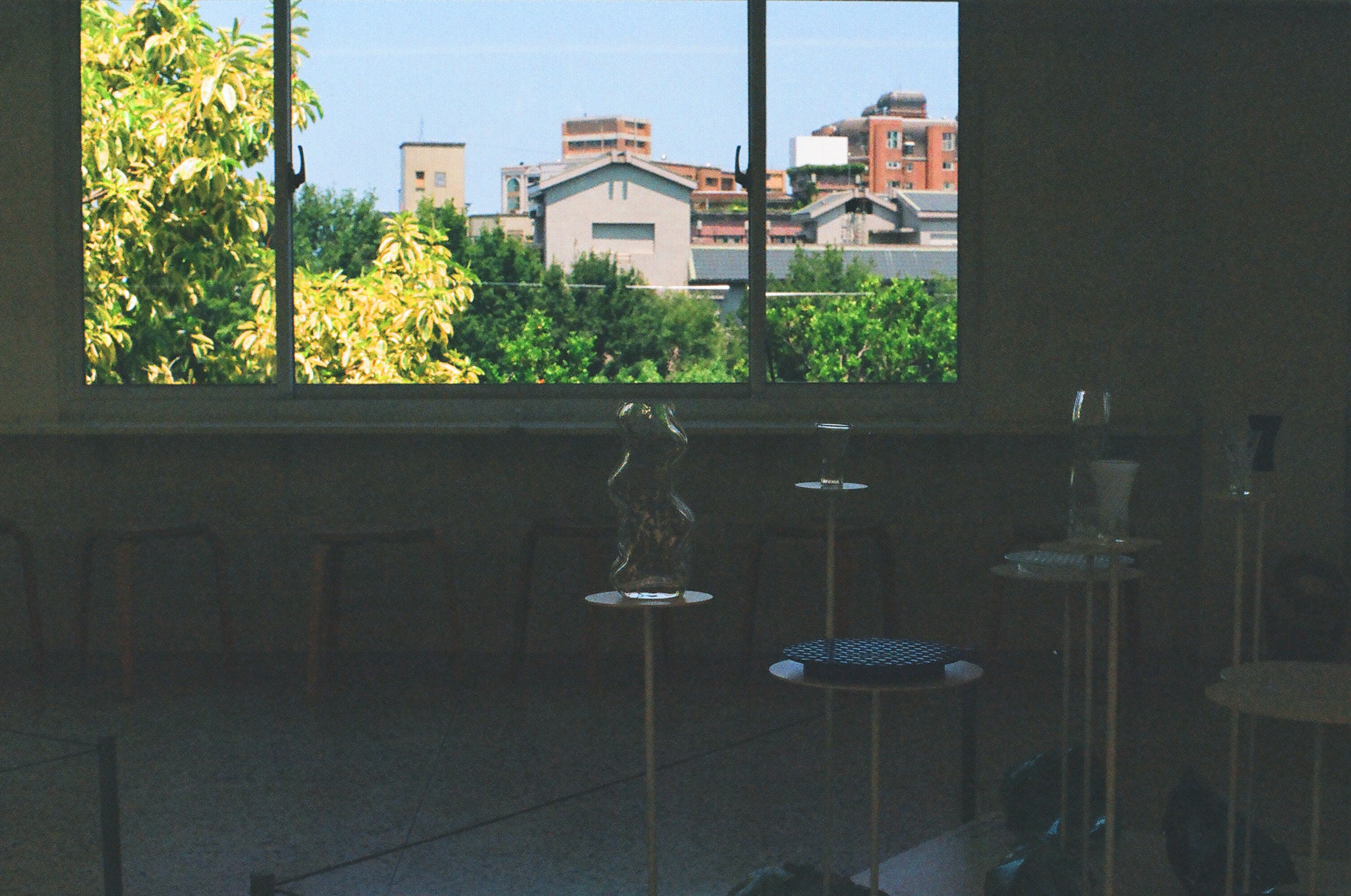 Black metal table near green trees during daytime photo – Free Building ...