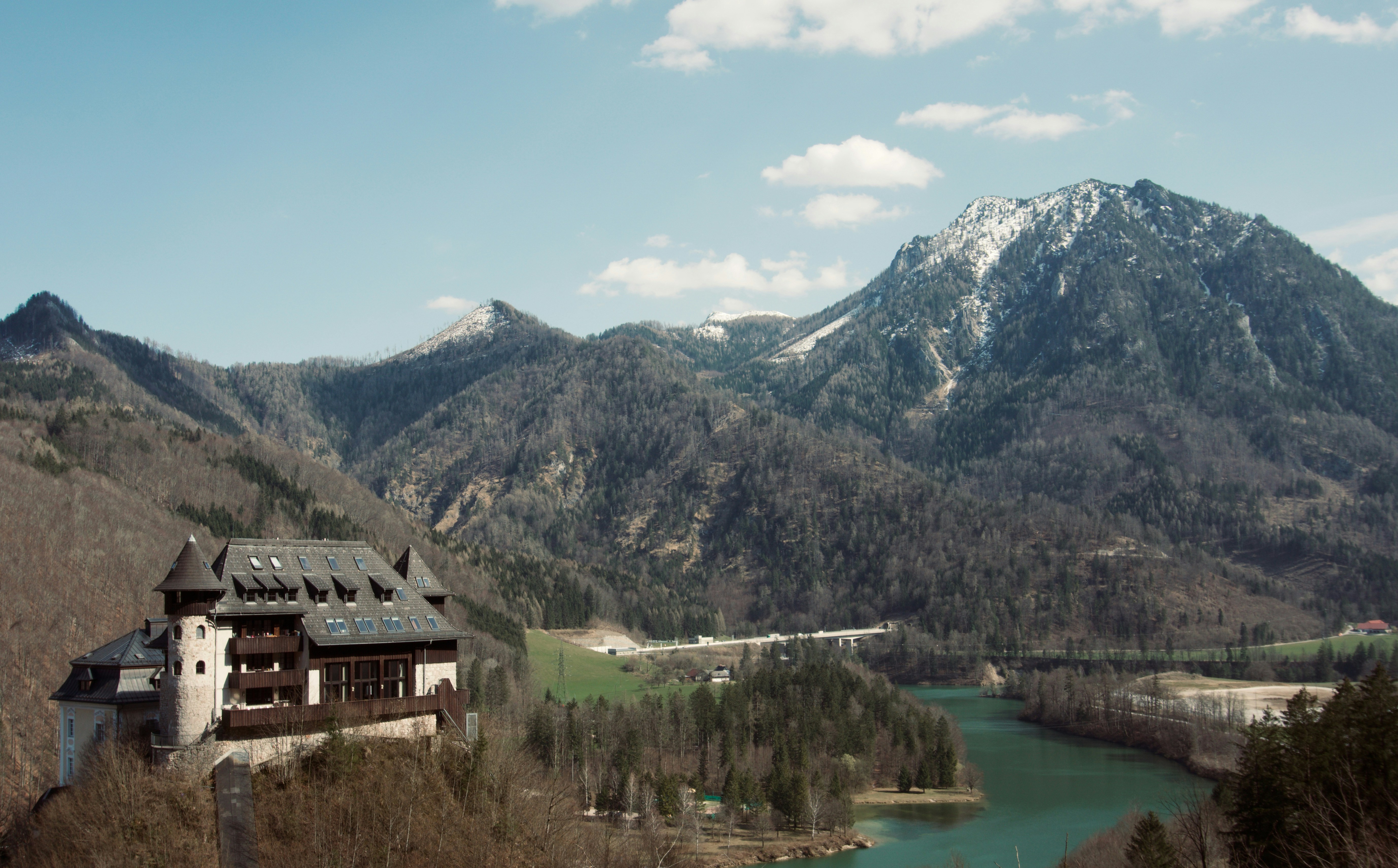 Castle by the River: A Mountain Retreat