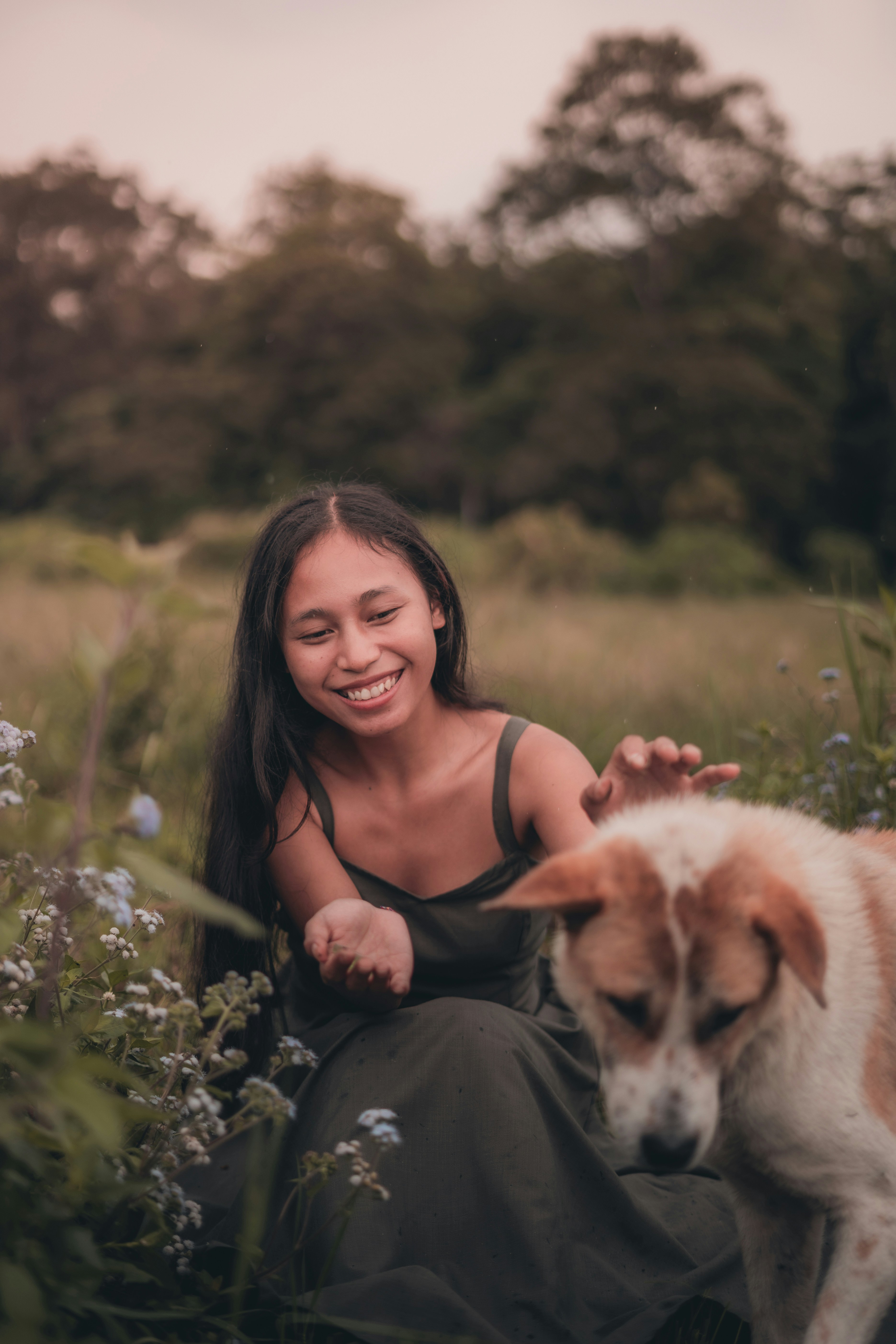 Smiles, Meadow, and a Gentle Giant