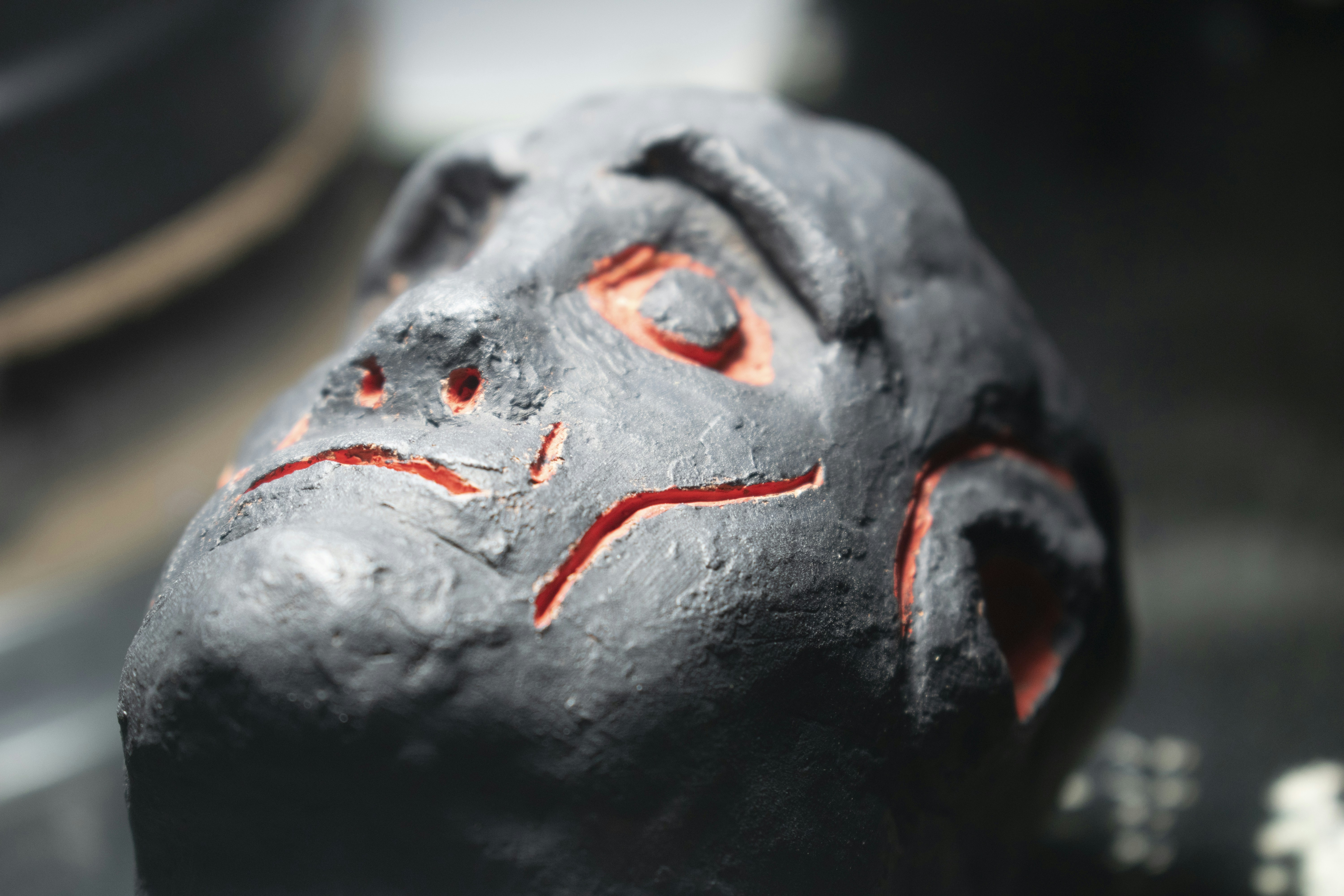 Black and red face mask photo – Free Handmade Image on Unsplash