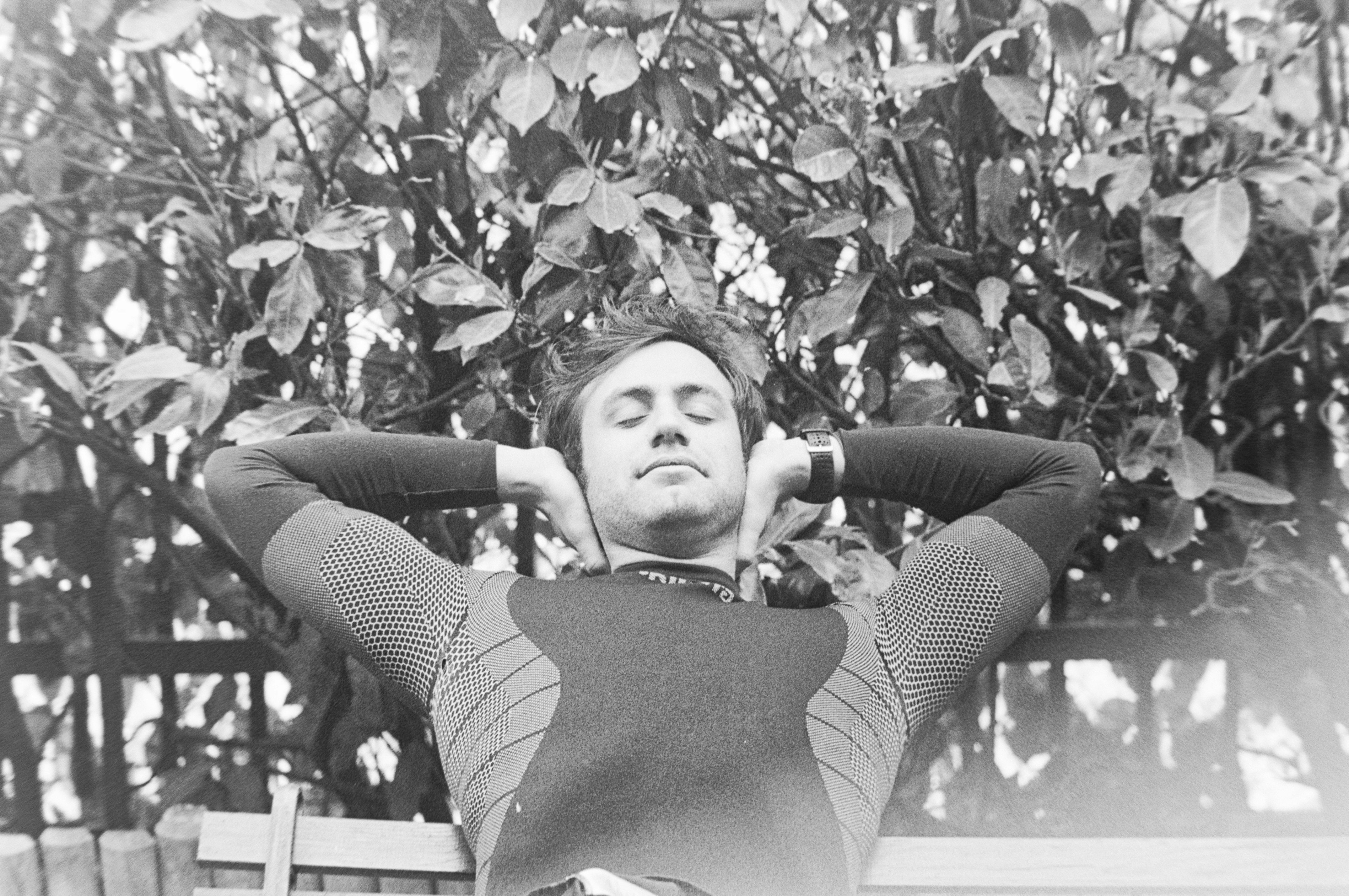 Quiet Confidence Beneath a Leafy Canopy