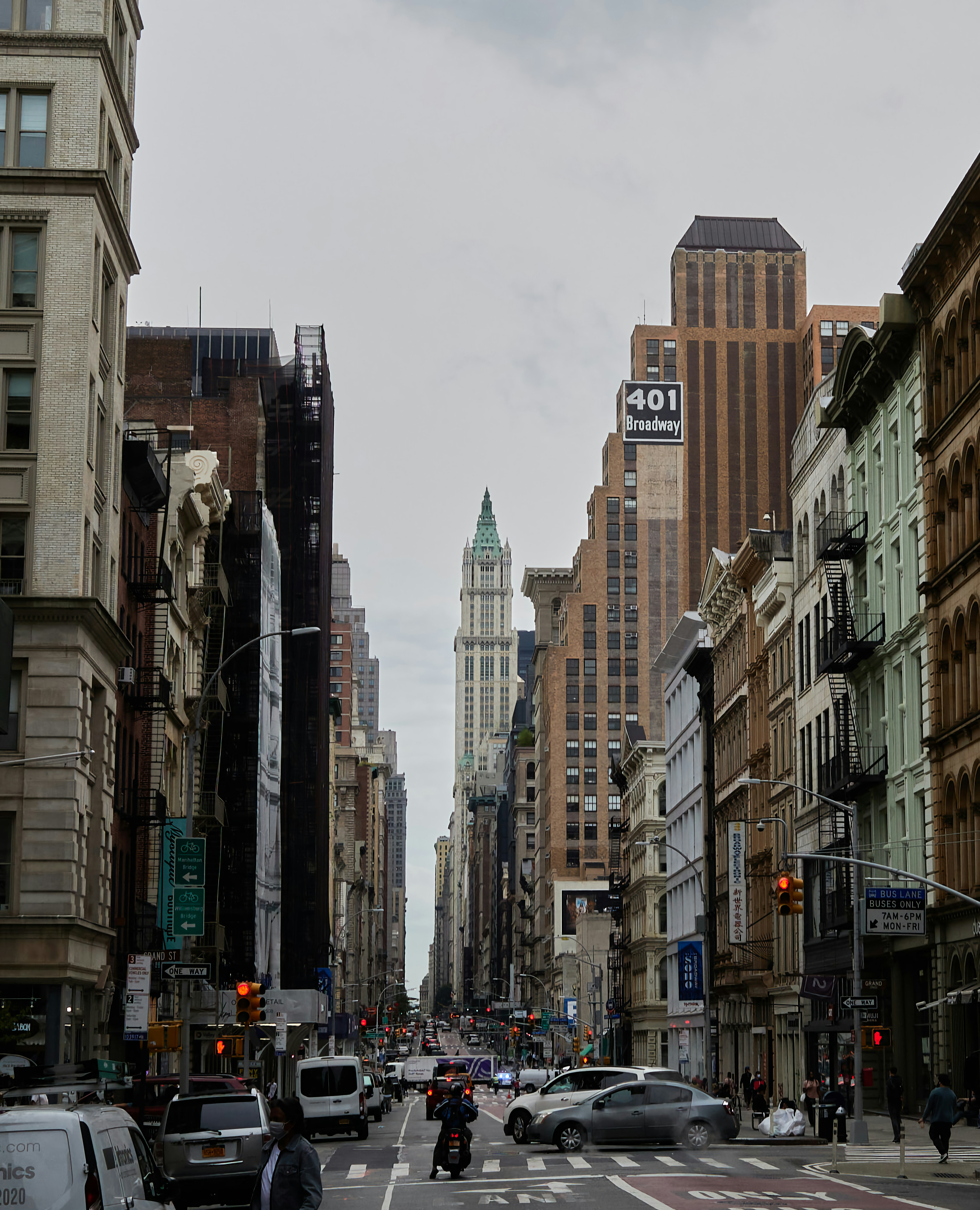 SoHo NYC Street | cars parked on side of the road in between high rise buildings during daytime