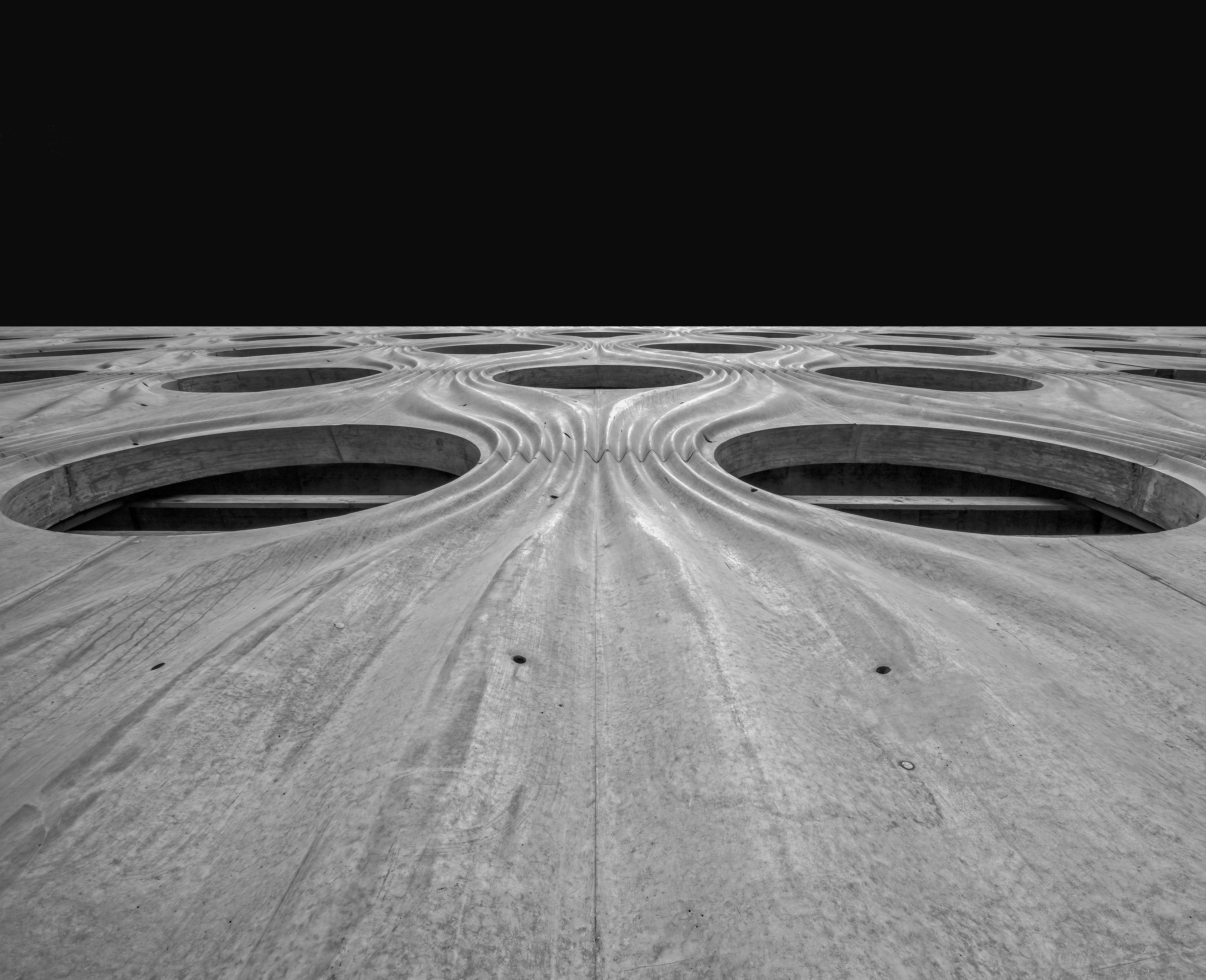 Circular Runnels: A Concrete Tapestry of Circles and Ridges