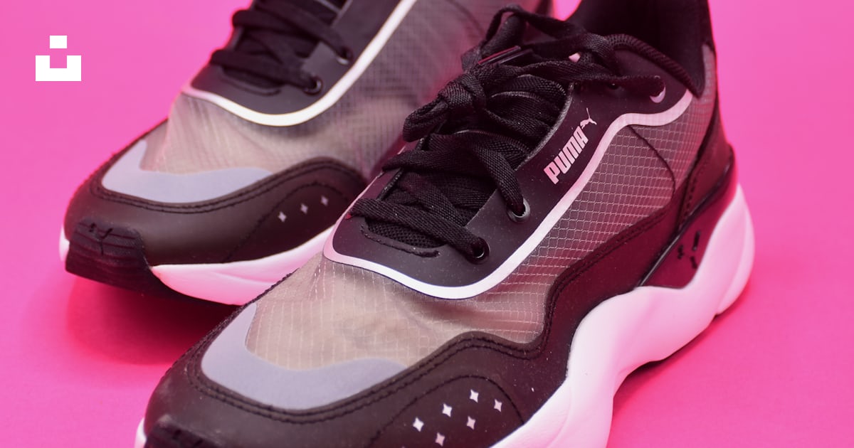Black And White Nike Athletic Shoes Photo Free Running Image On Unsplash